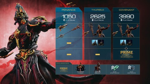 Warframe: Harrow Prime Access - Thurible Pack - Epic Games Store