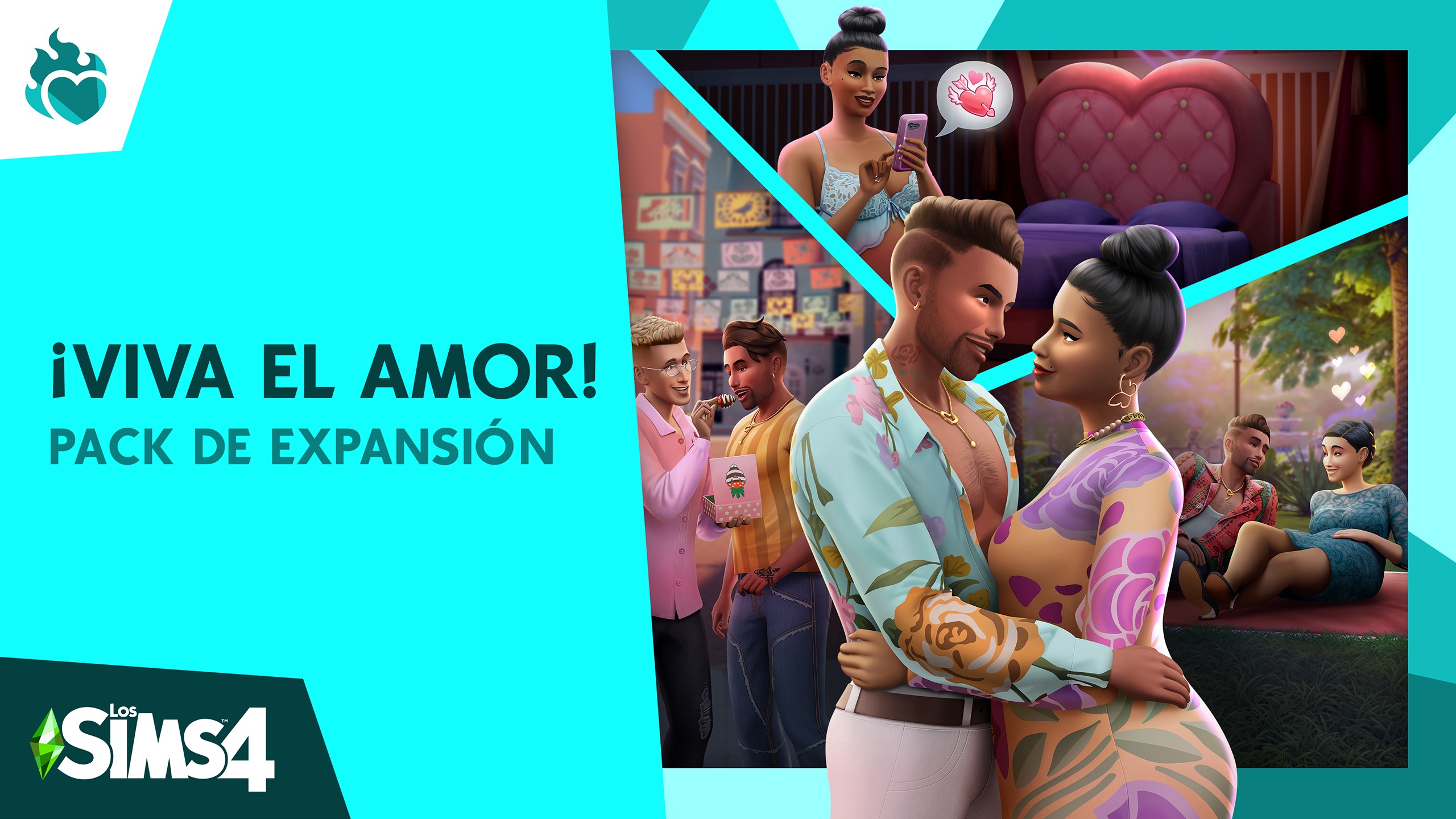 Los Sims™ 4 ¡Viva el Amor! Pack de Expansión - Epic Games Store
