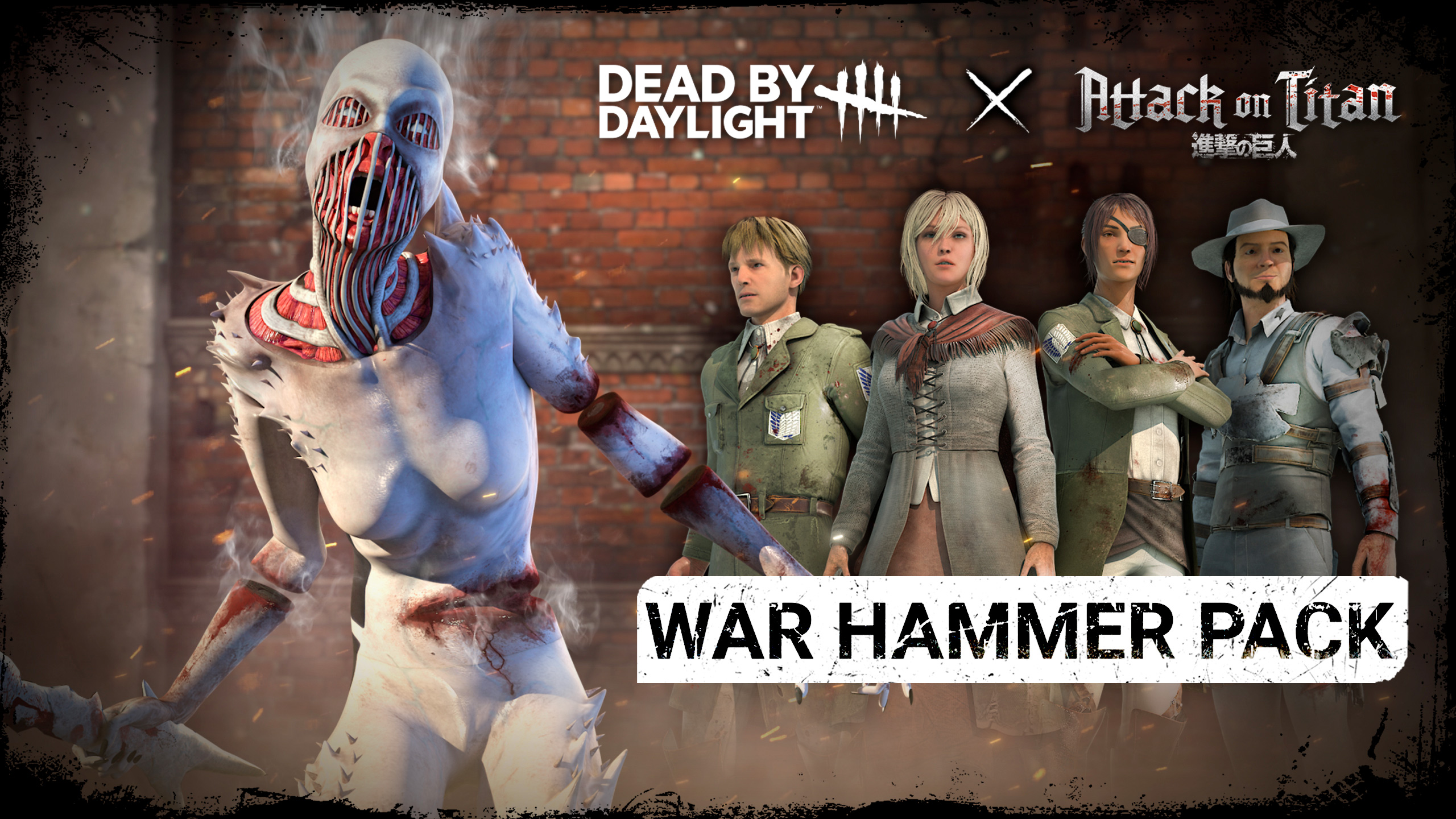 Dead by Daylight x Attack on Titan: WarHammer Pack - Epic Games Store