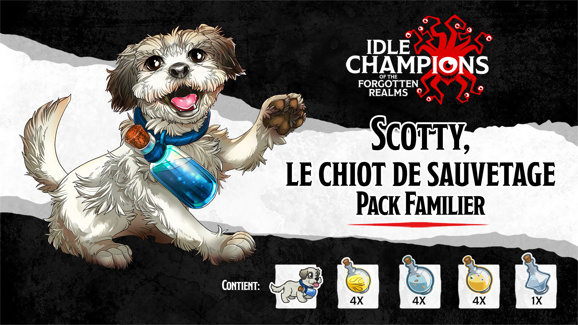 Scotty, le chiot de sauvetage - Pack Familier - Epic Games Store