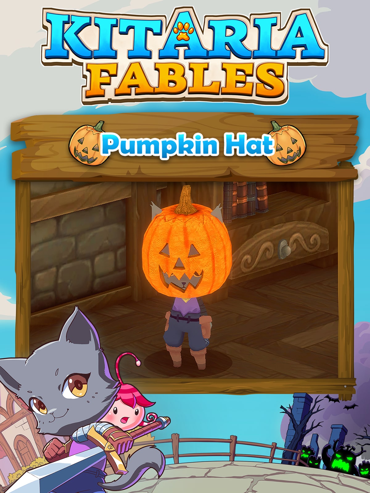 หมวก Pumpkin ฟรี - Epic Games Store