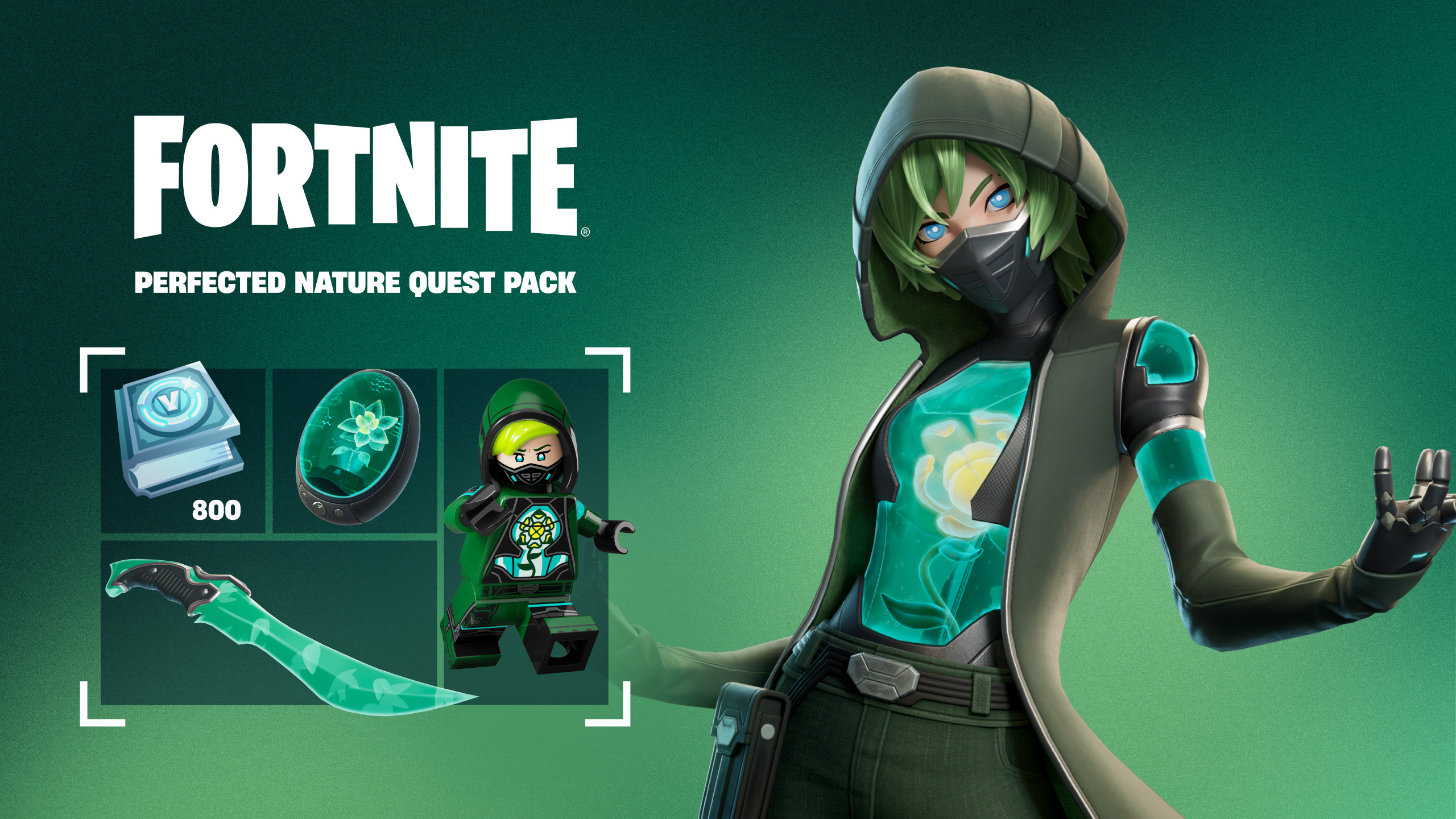 Perfected Nature Quest Pack - Fortnite Pack - Fortnite.GG