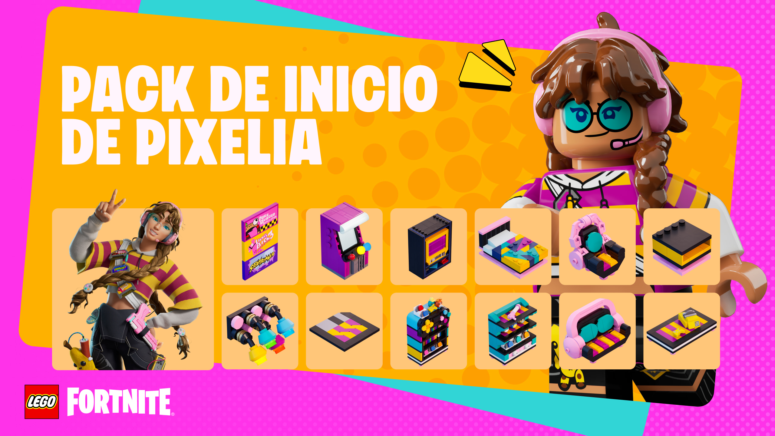 Pack de inicio de Pixelia de Fortnite - Epic Games Store