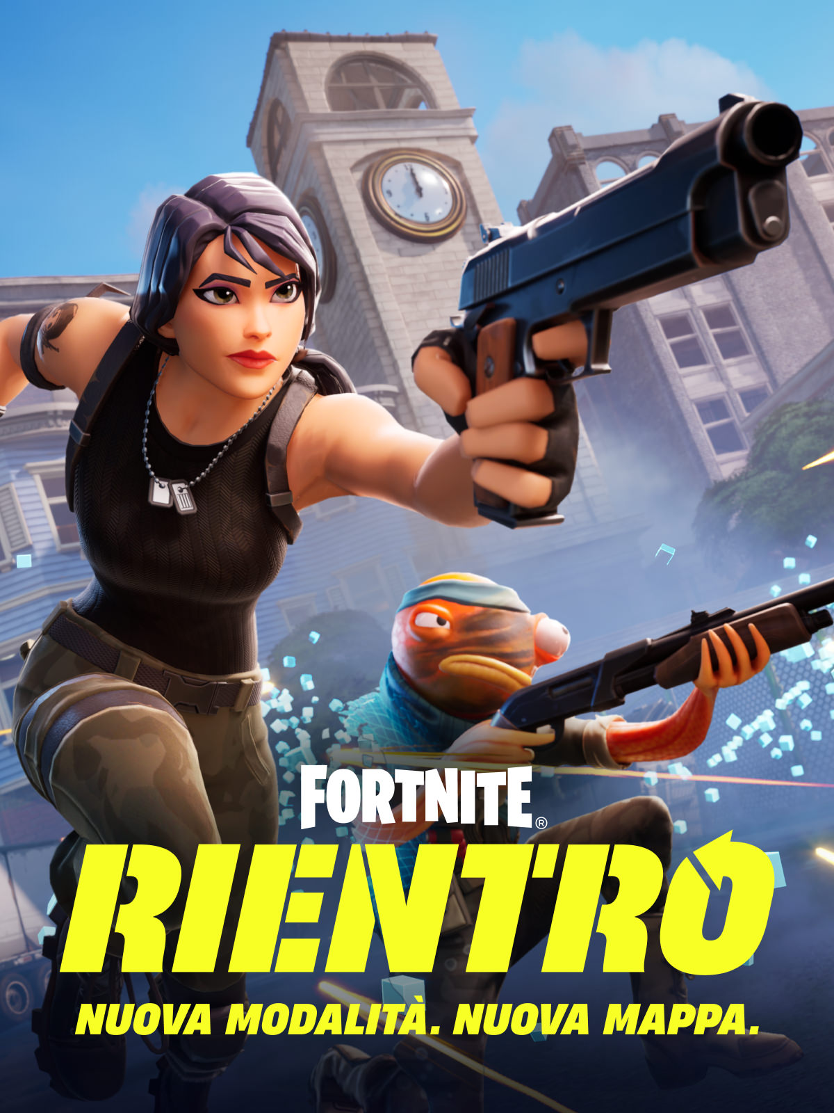 Fortnite Rientro | Scaricalo e gioca gratuitamente sull'Epic Games Store