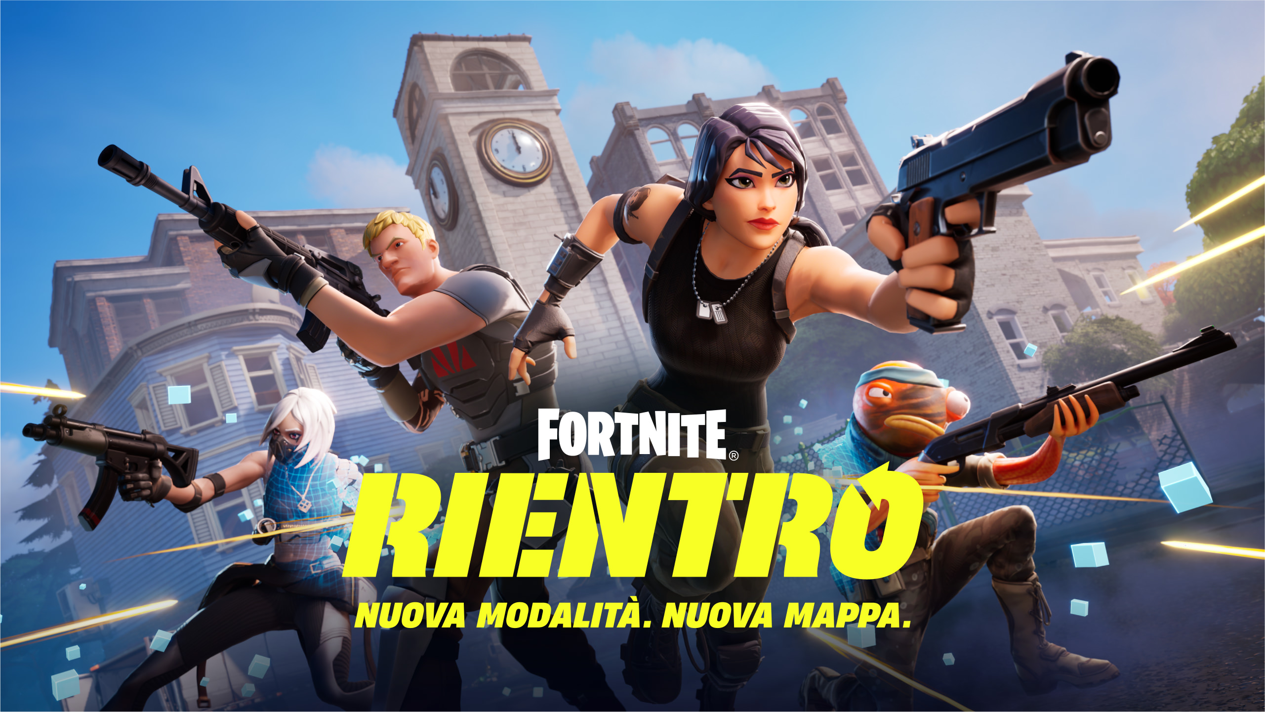 Fortnite Rientro | Scaricalo e gioca gratuitamente sull'Epic Games Store