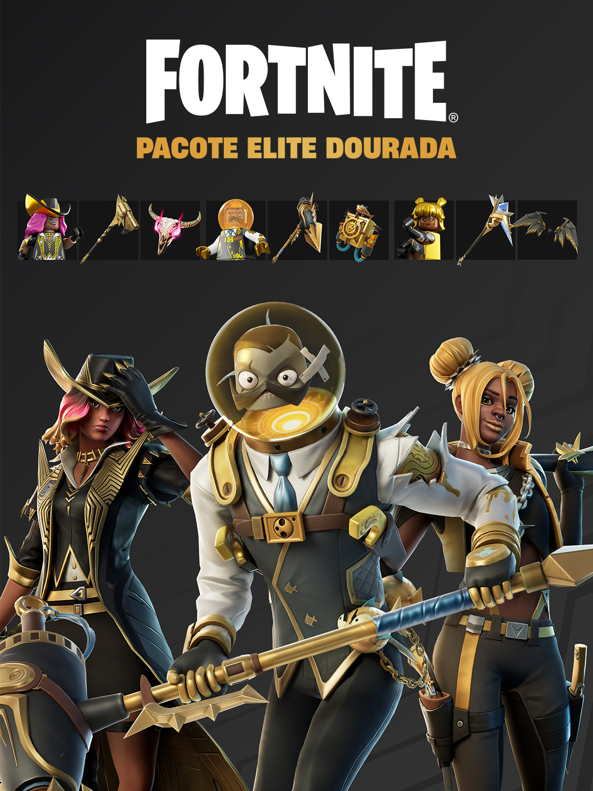 Pacote Elite Dourada - Epic Games Store