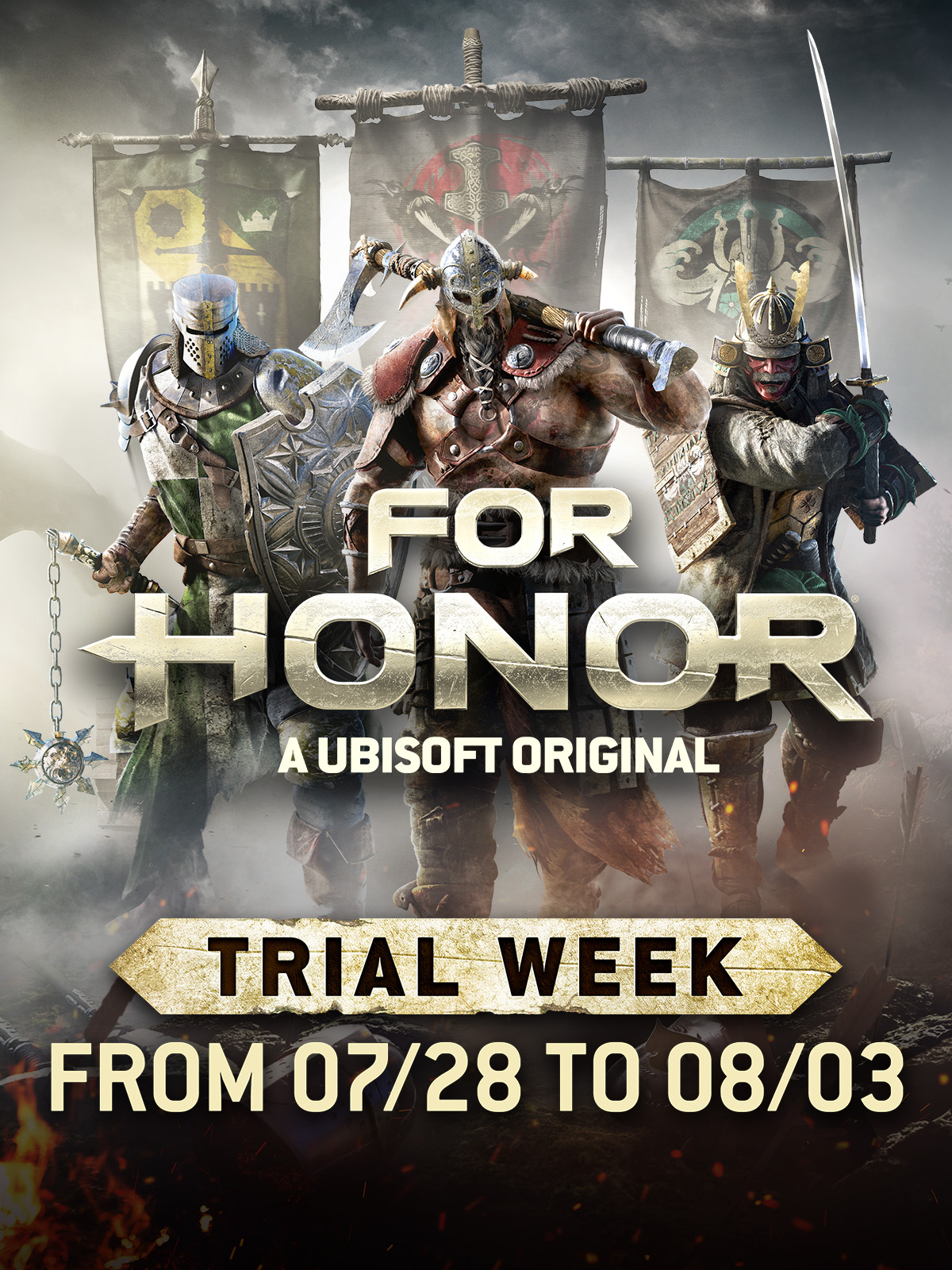 Pobierz For Honor Free Trial już dziś — Epic Games Store