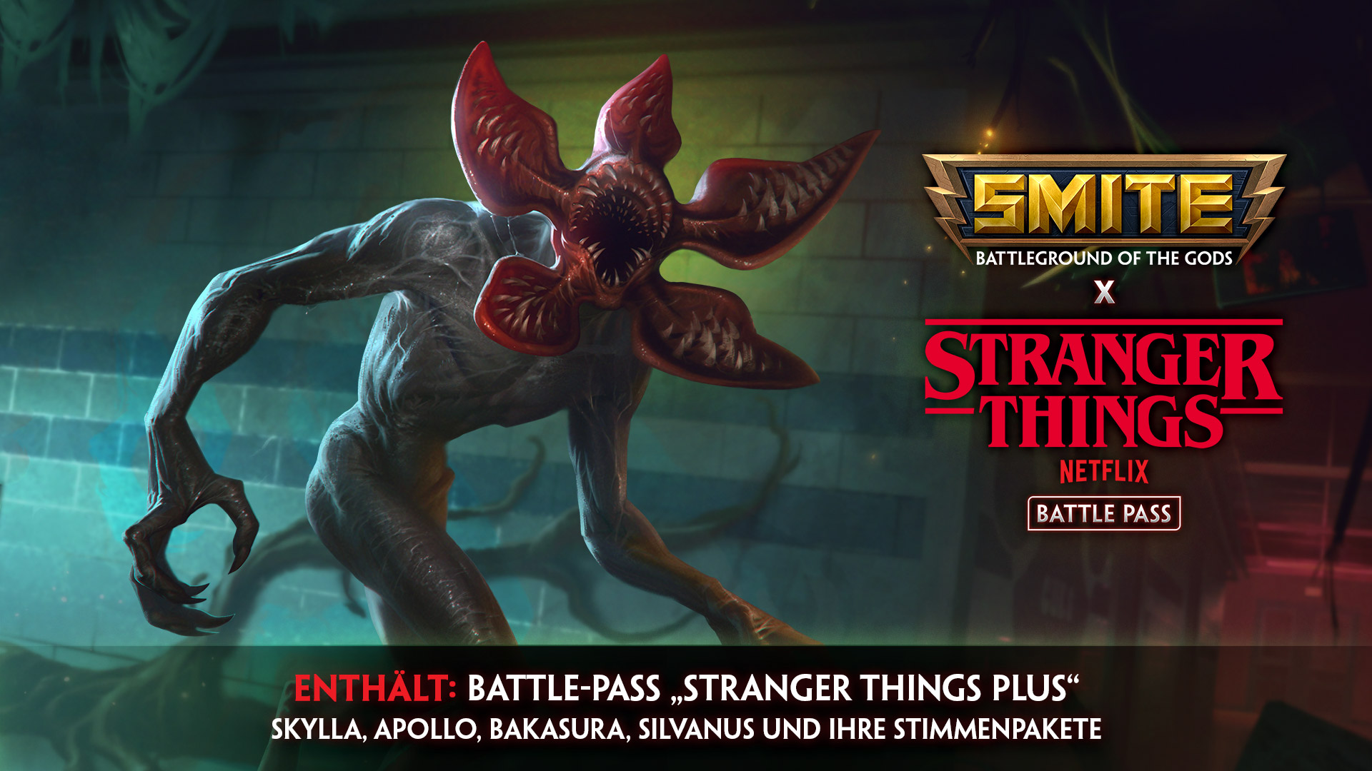 „SMITE x Stranger Things“-Plus-Paket – Epic Games Store
