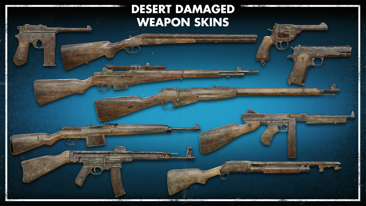 Desert Damaged Weapon Skins - Epic Games Store