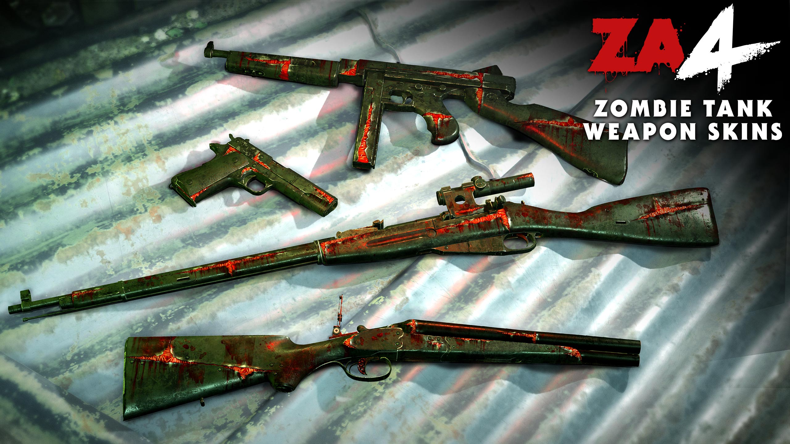 Zombie Tank Weapon Skins — Epic Games Store