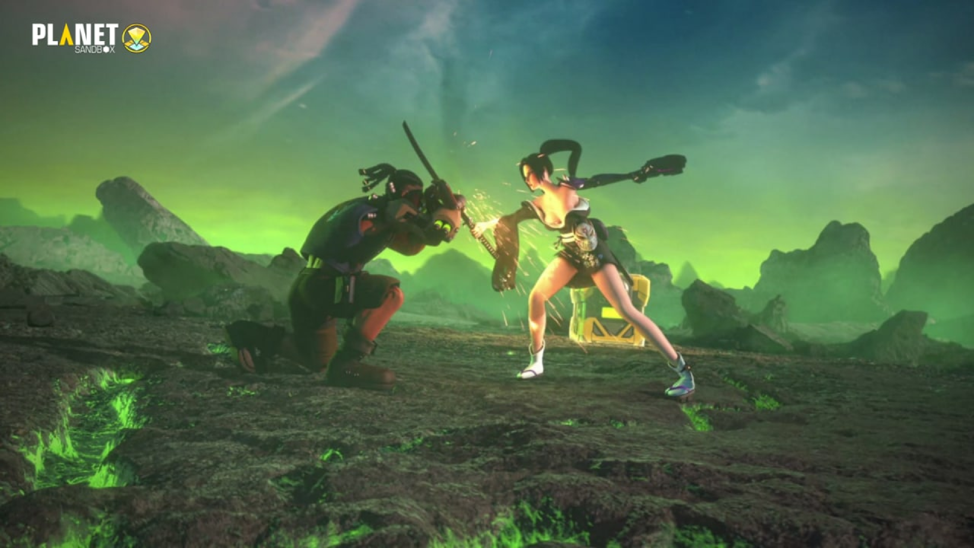 Planet Sandbox em breve - Epic Games Store