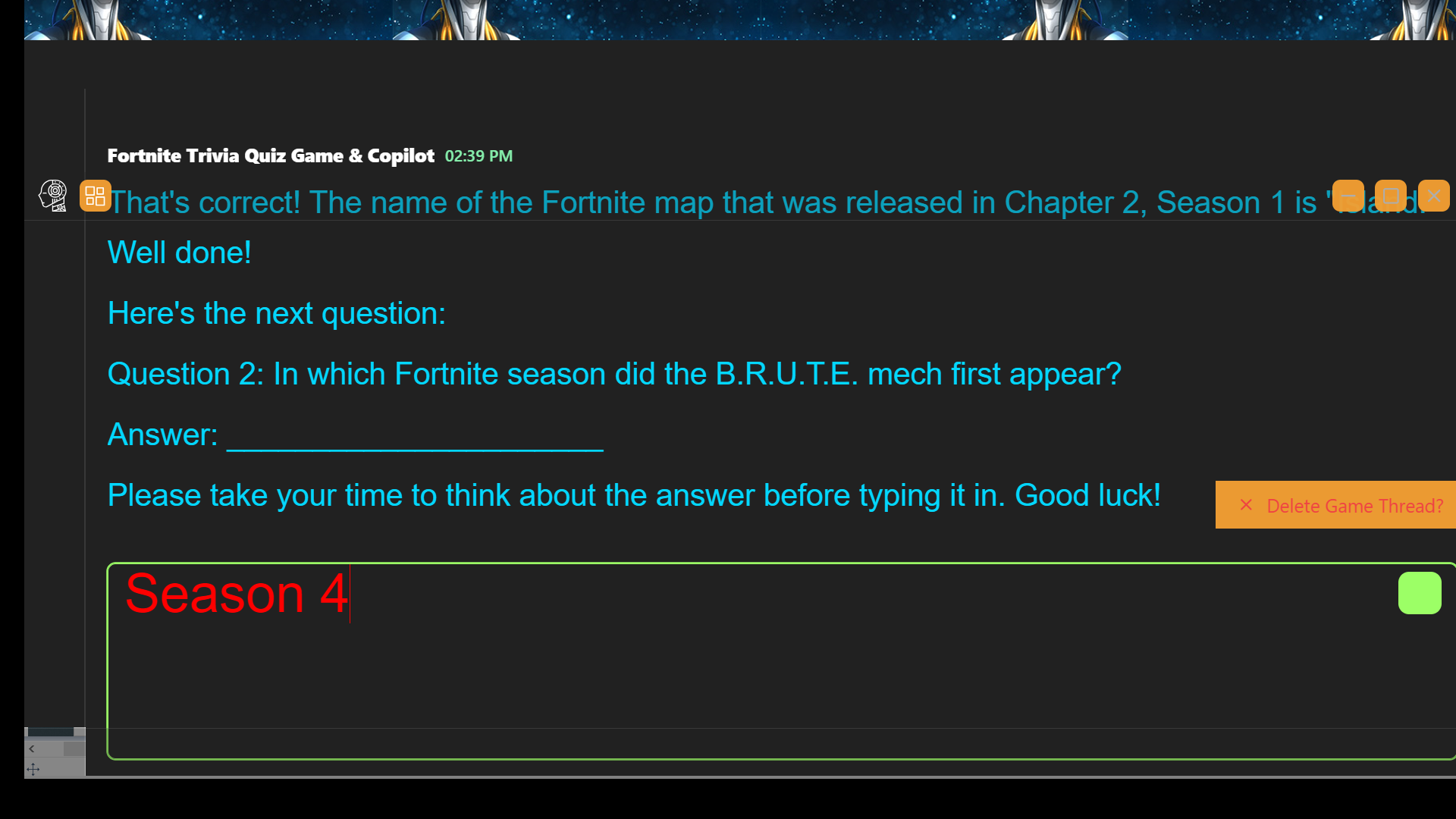 AI Copilot™ for Fortnite® em breve - Epic Games Store