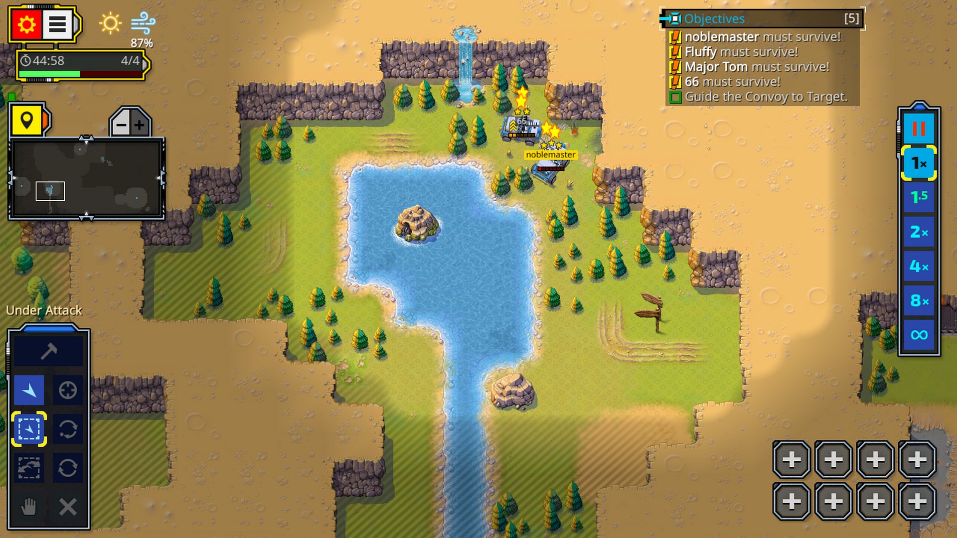 Retro Commander | قم بتنزيلها والعبها مجانًا - Epic Games Store