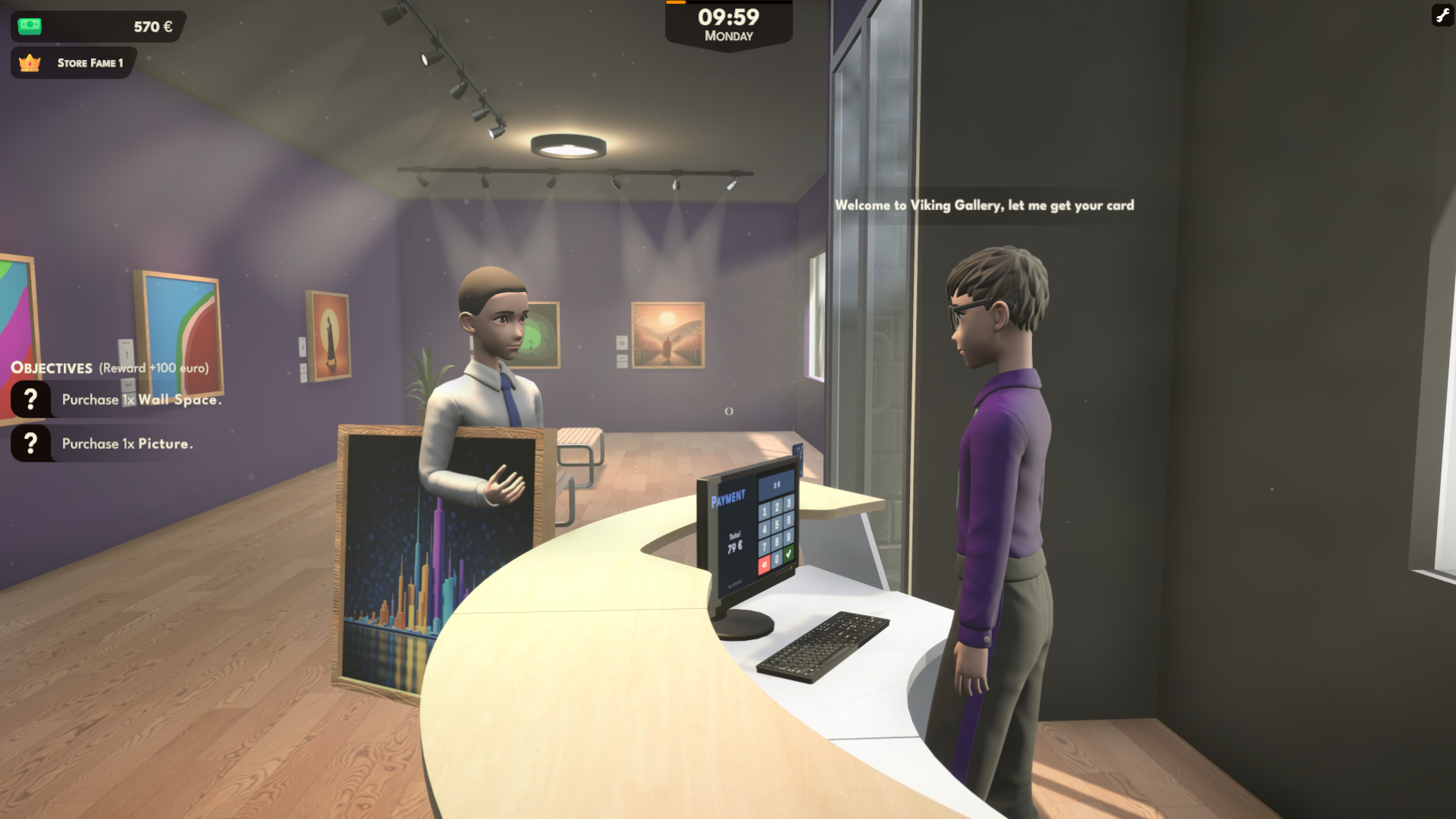 Art Shop Simulator Coming Soon - Epic Games Store