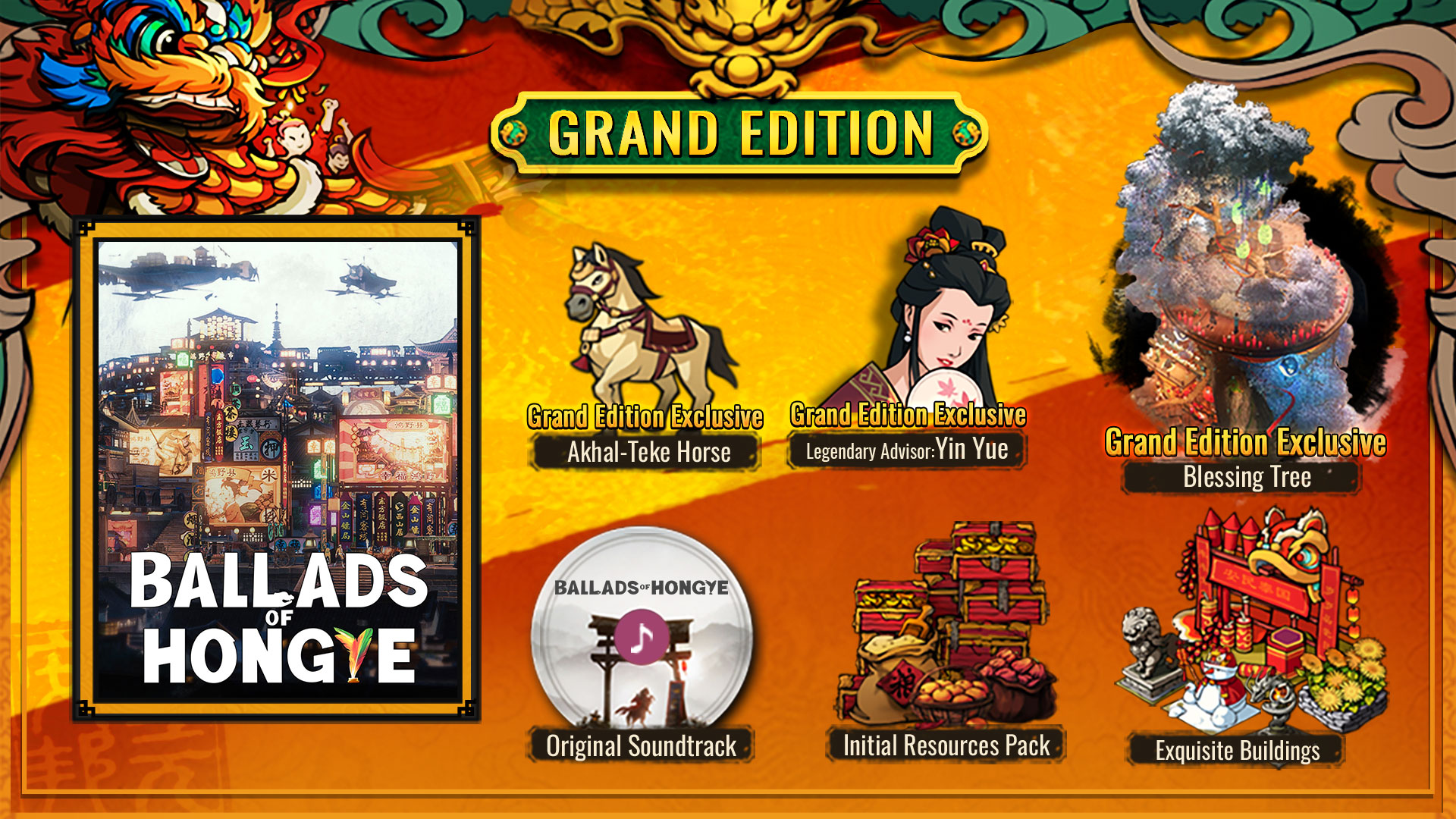 Ballads of Hongye | Baixe e compre hoje - Epic Games Store