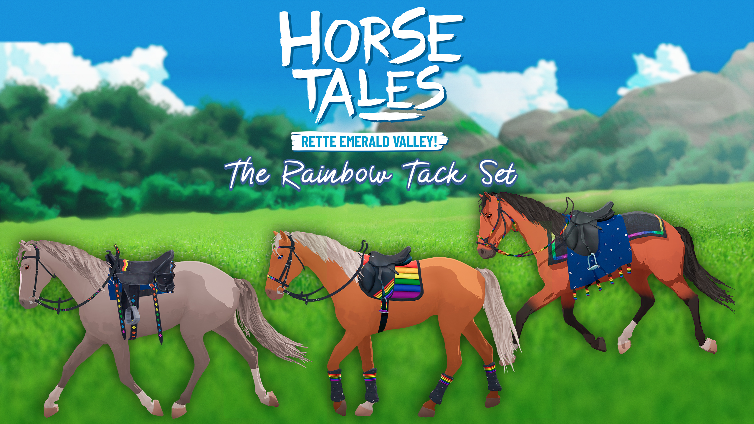 Horse Tales: Rette Emerald Valley - The Rainbow Tack Set kostenlos ...
