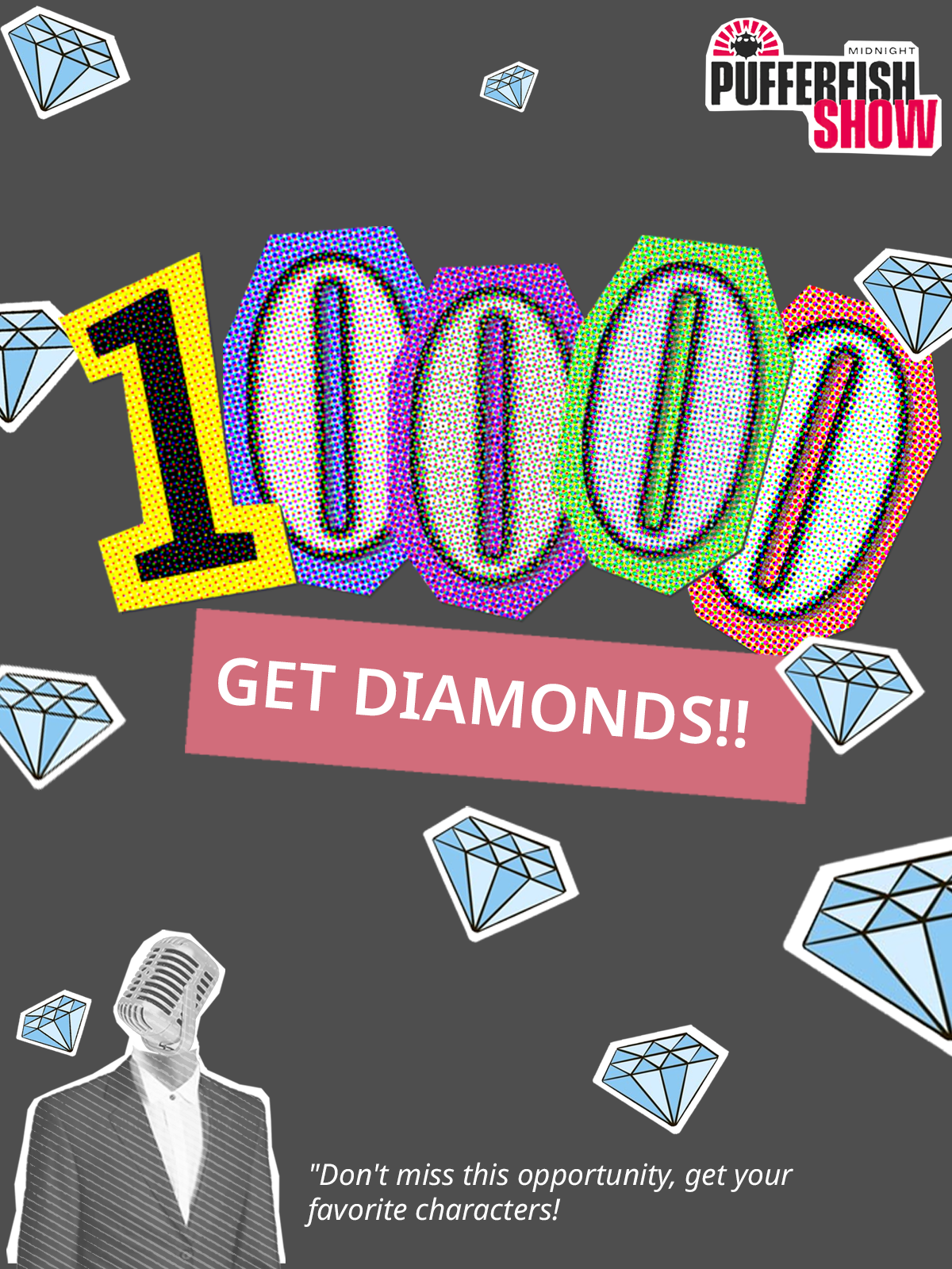 50% OFF - 10000 Diamonds! Coming Soon - Epic Games Store
