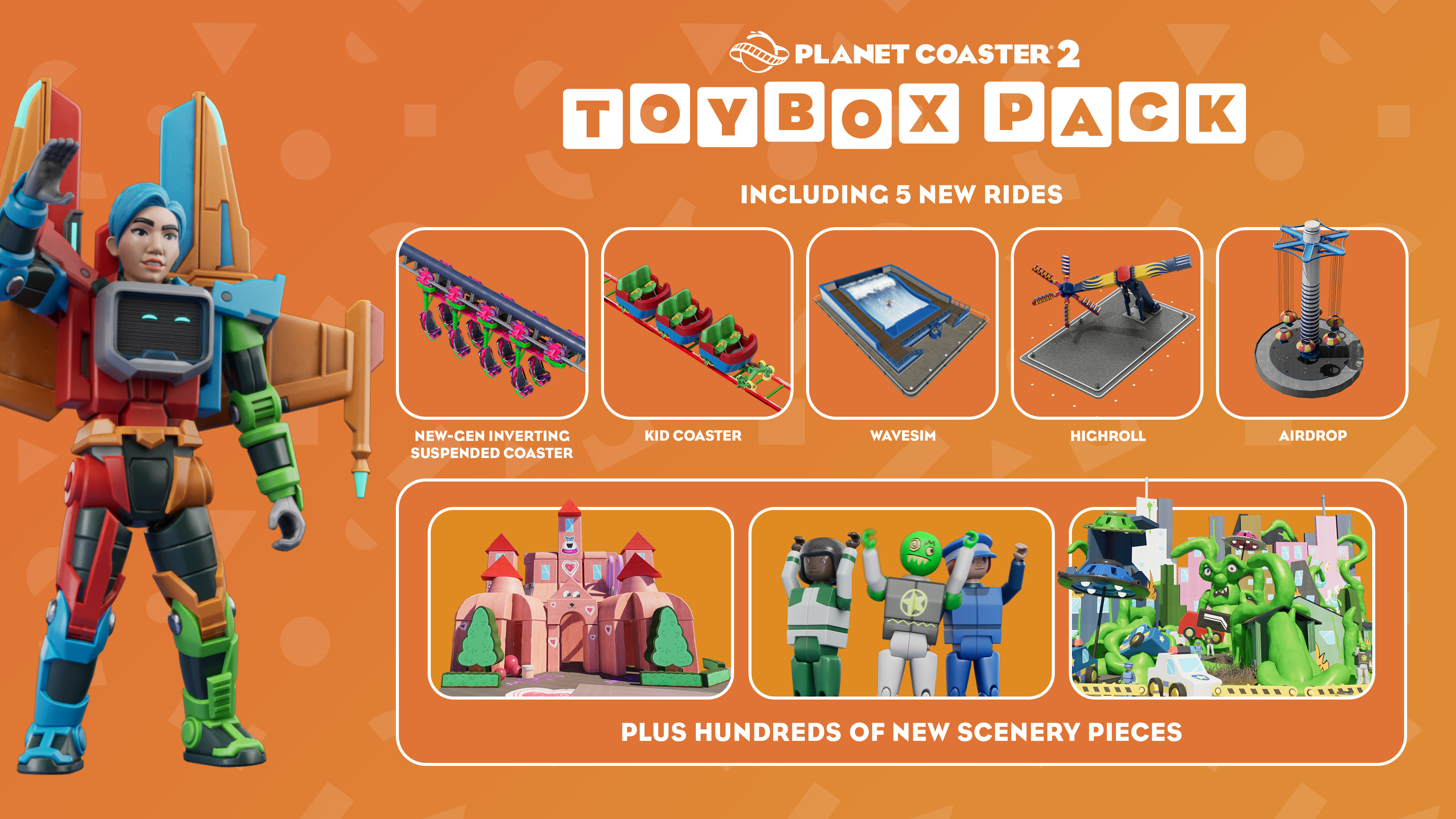 Planet Coaster 2: Toybox Pack - Epic Games Store