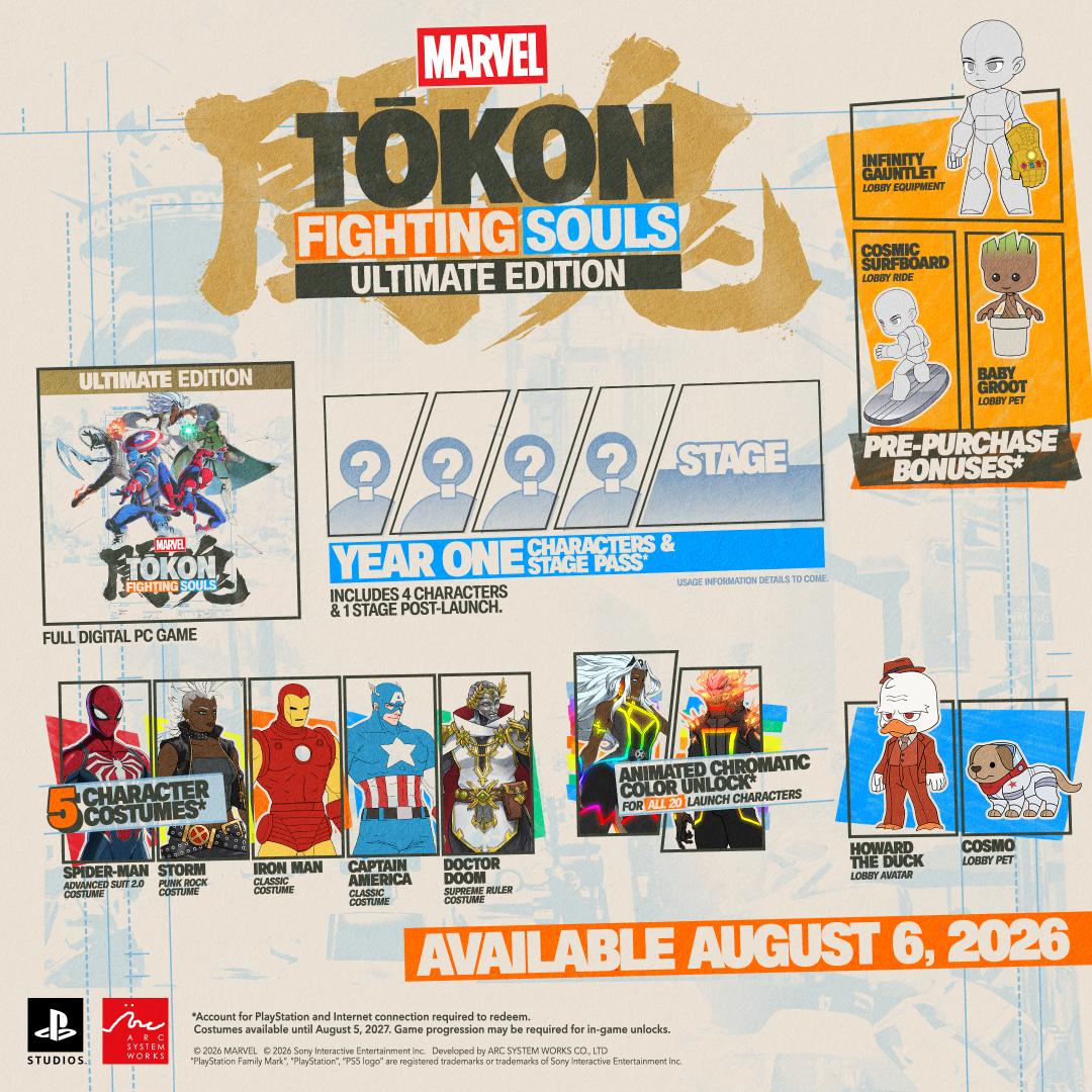 MARVEL Tōkon: Fighting Souls Ultimate Edition vorab kaufen und ...