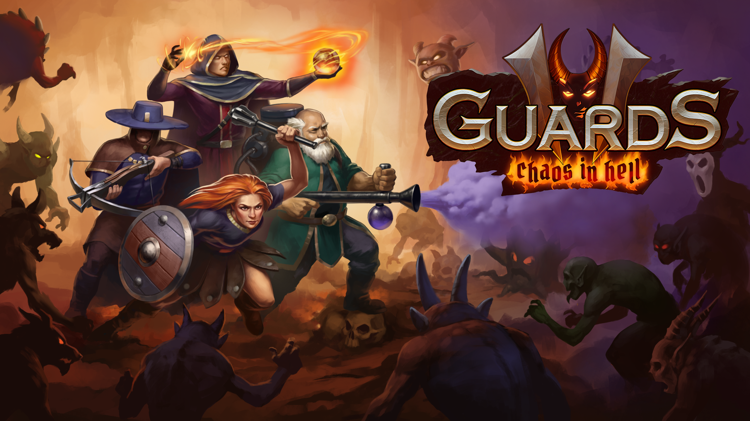 Guards II: Chaos in Hell | Już dostępne do pobrania i zakupu w Epic ...