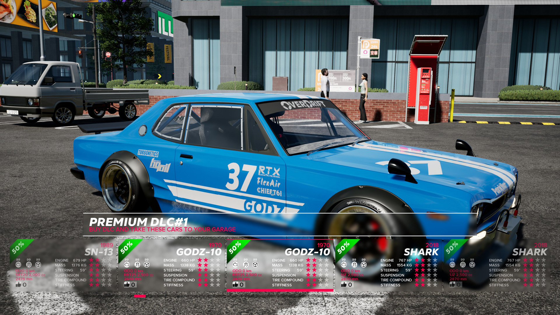 OverDrift Festival - Premium Cars Pack#1 - Epic Games Store