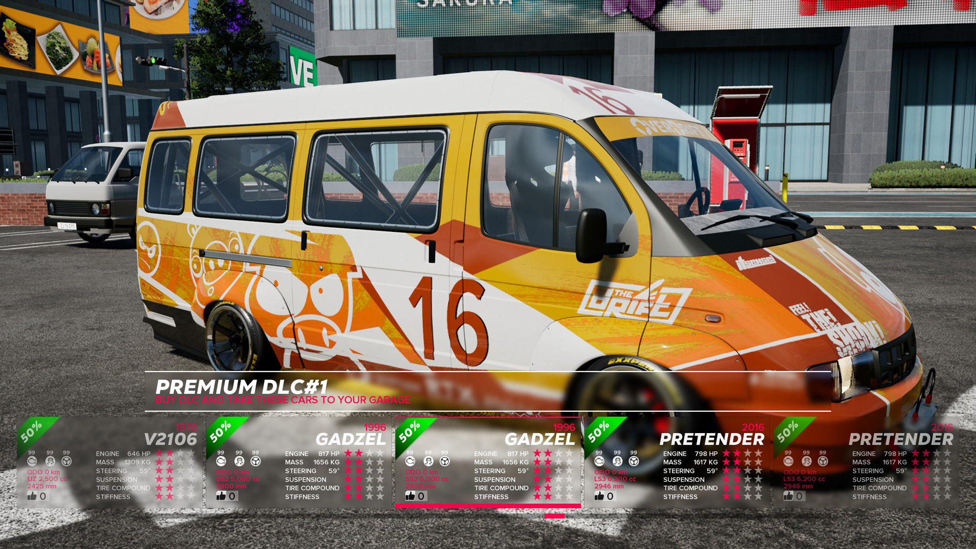 OverDrift Festival - Premium Cars Pack#1 - Epic Games Store