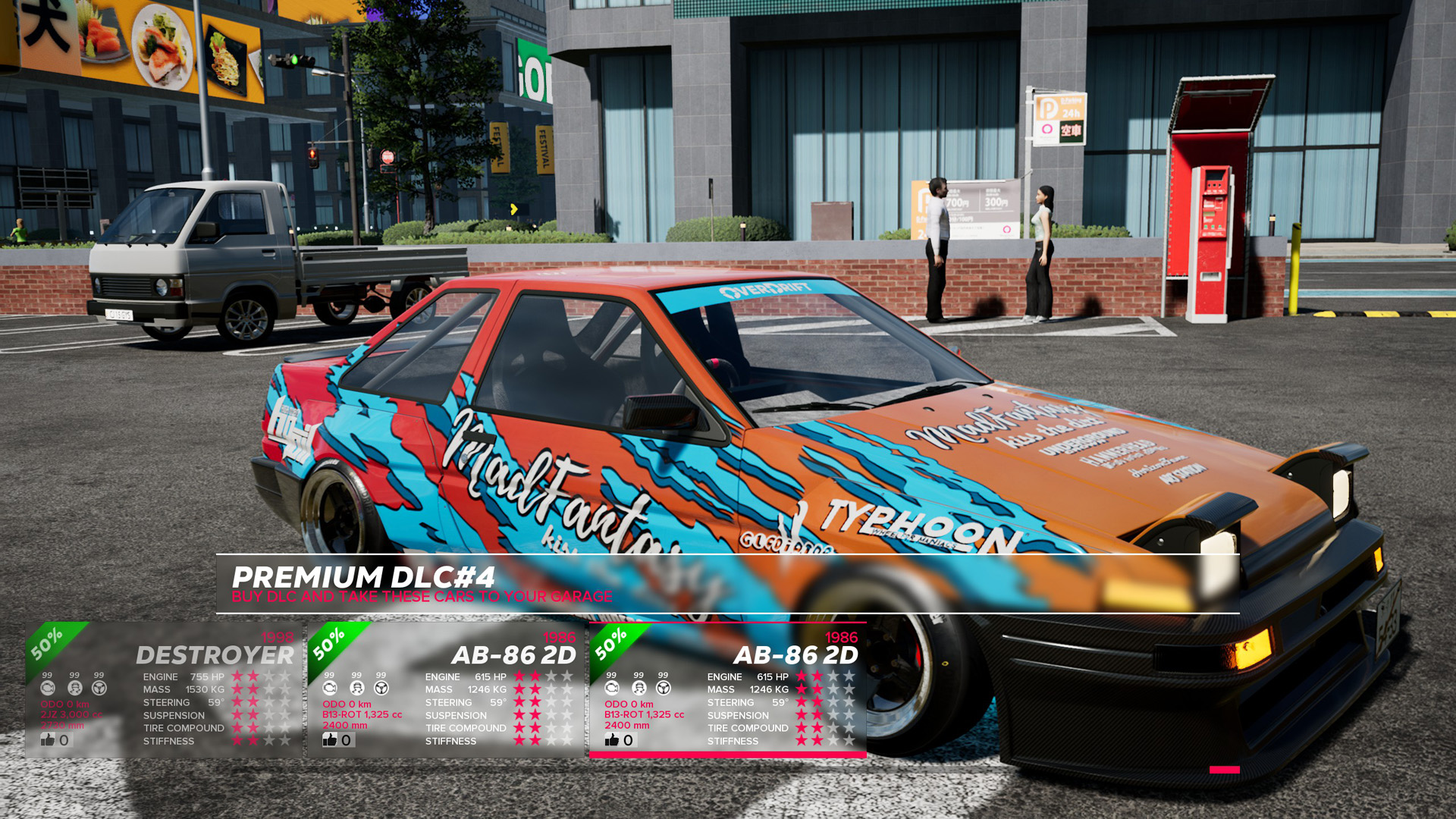 OverDrift Festival - Premium Cars Pack#4 - Epic Games Store