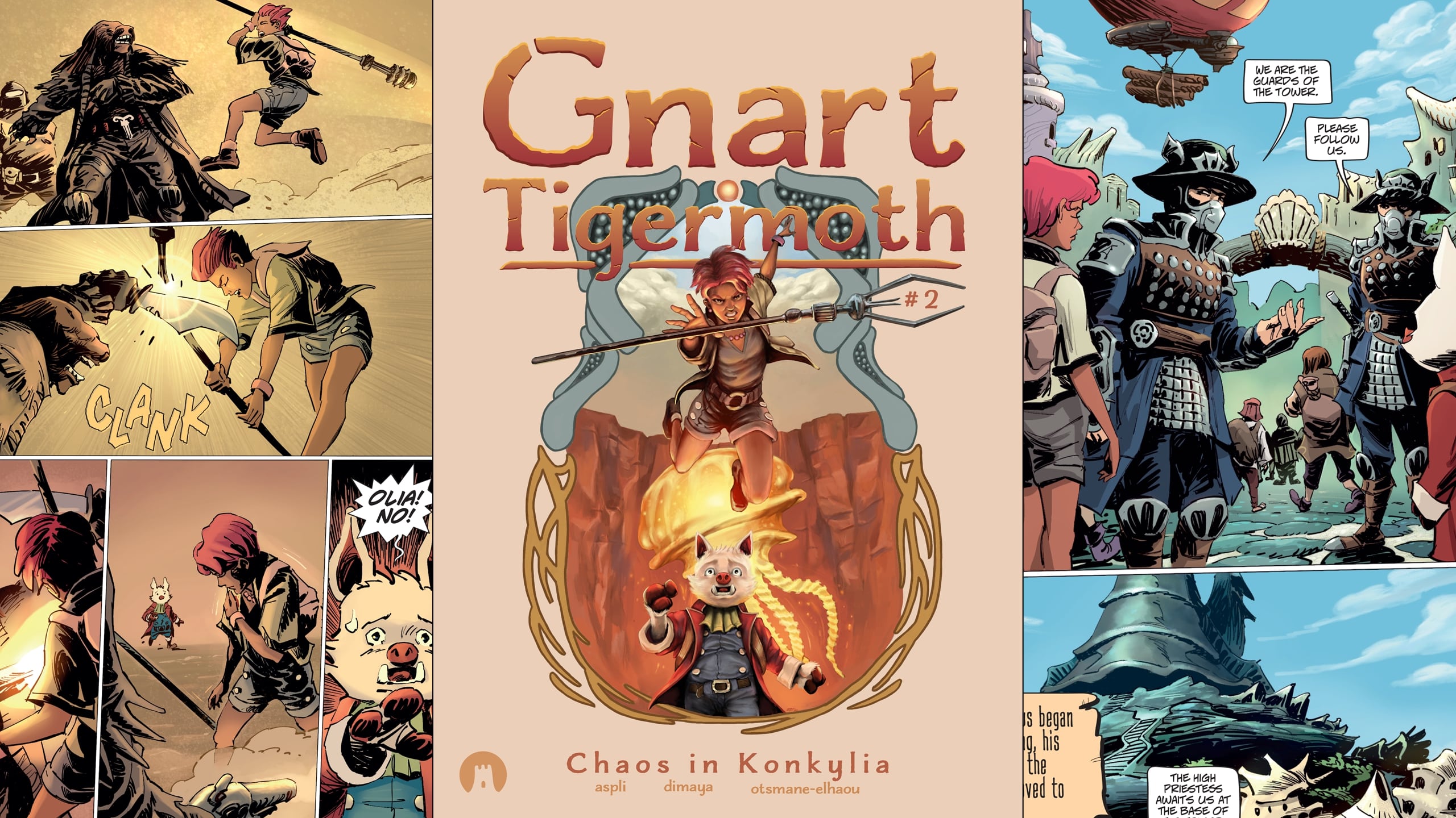 EARTHLOCK - Comic Book #3 - Gnart Tigermoth: Chaos in Konkylia - Epic游戏商城