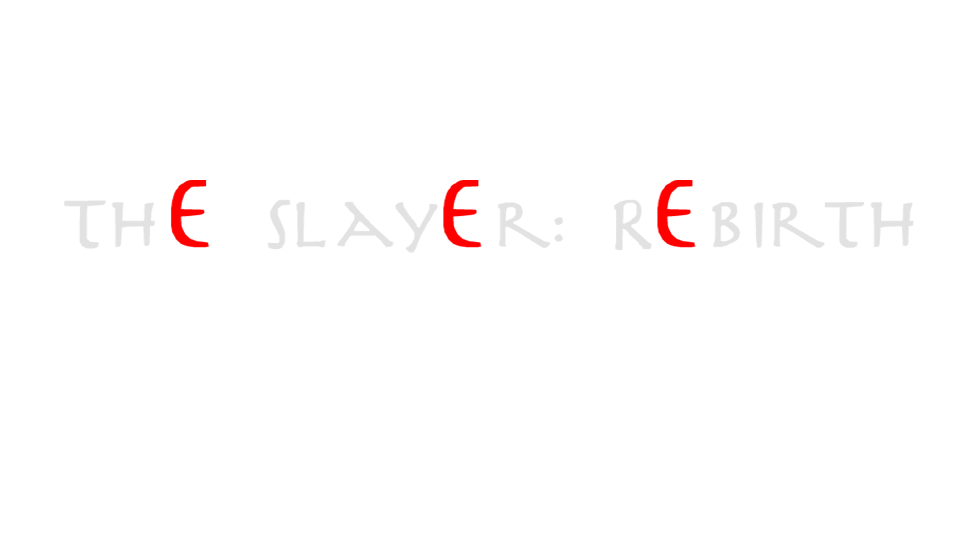 The Slayer:Rebirth Coming Soon - Epic Games Store