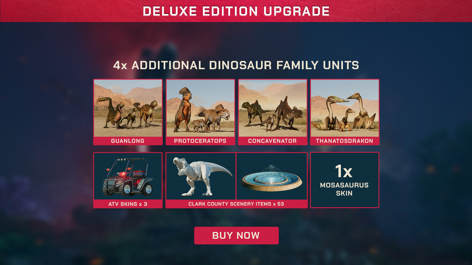 Jurassic World Evolution 3 : Pack d'amélioration Deluxe - Epic Games Store