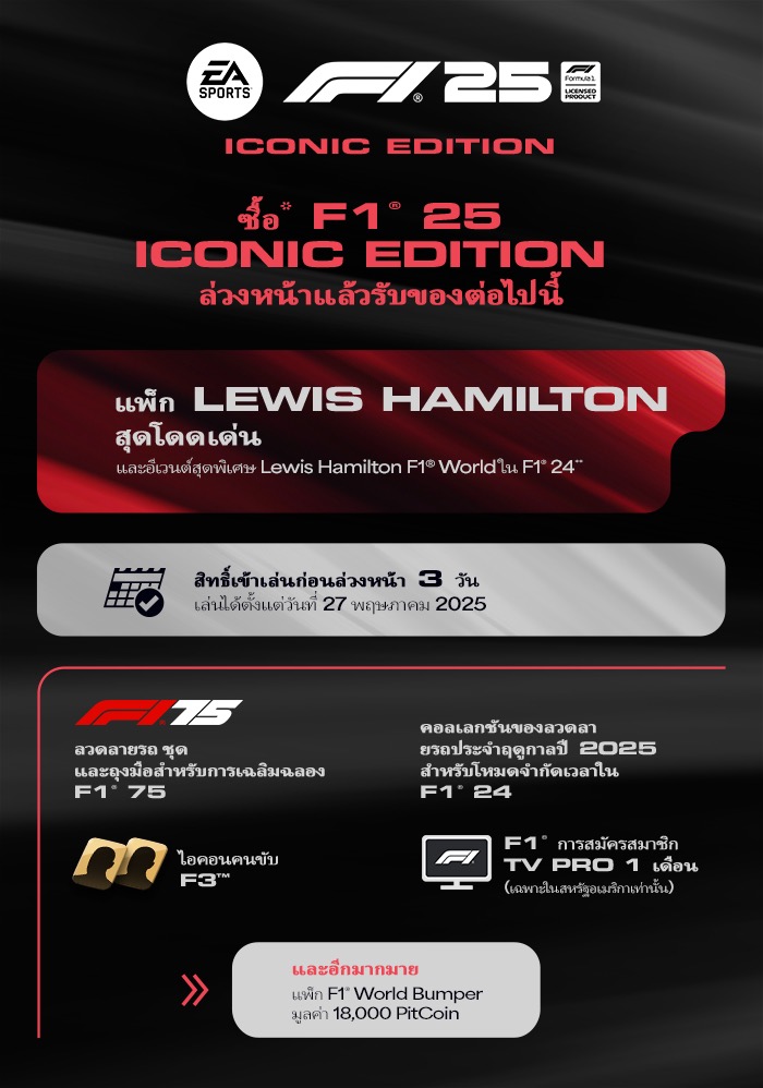 F1® 25 Iconic Edition | ดาวน์โหลดและซื้อวันนี้ - Epic Games Store