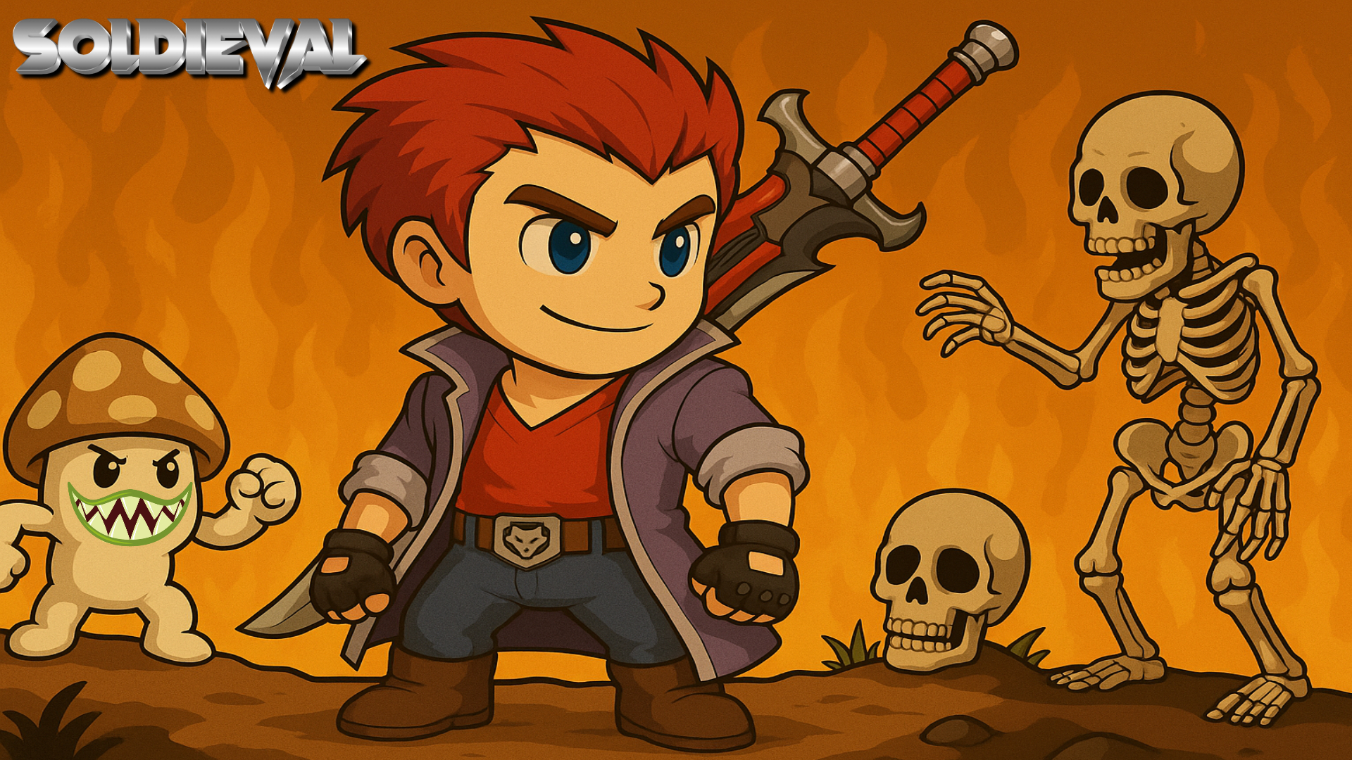 Již brzy: SOLDIEVAL : DIO DIREWOLF – Epic Games Store