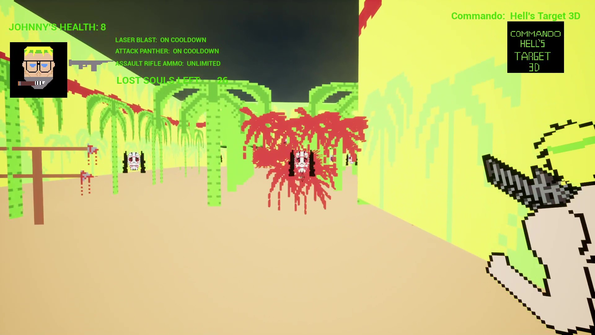 Commando: Hell's Target 3D Kommer snart – Epic Games Store