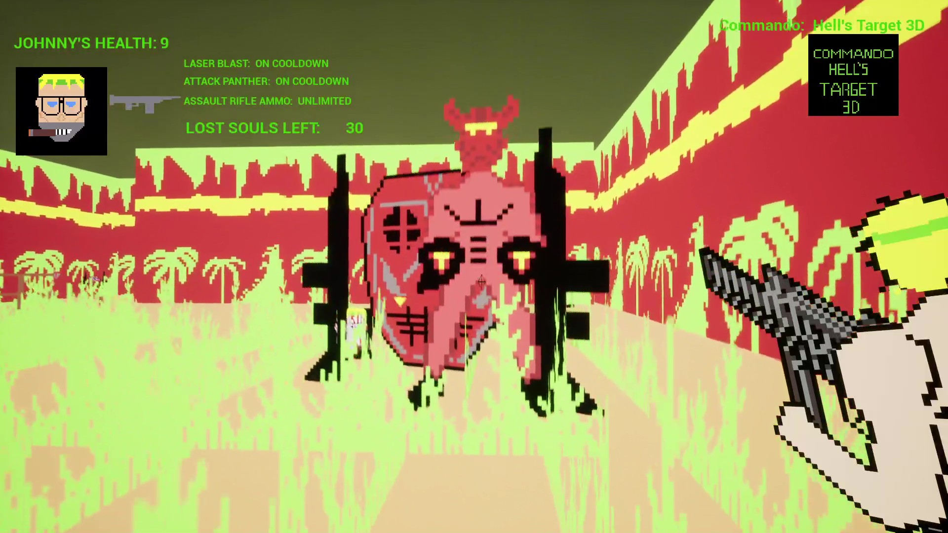 Commando: Hell's Target 3D — dostępne niedługo — Epic Games Store