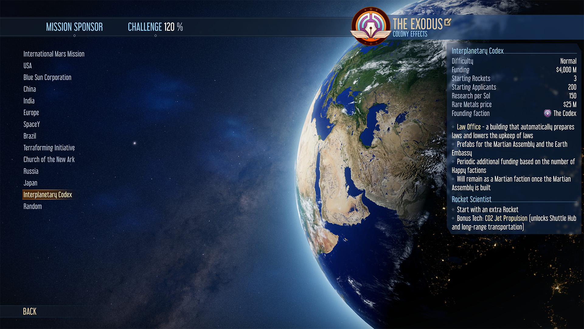 Surviving Mars: Relaunched - Interplanetary Codex ฟรี - Epic Games Store