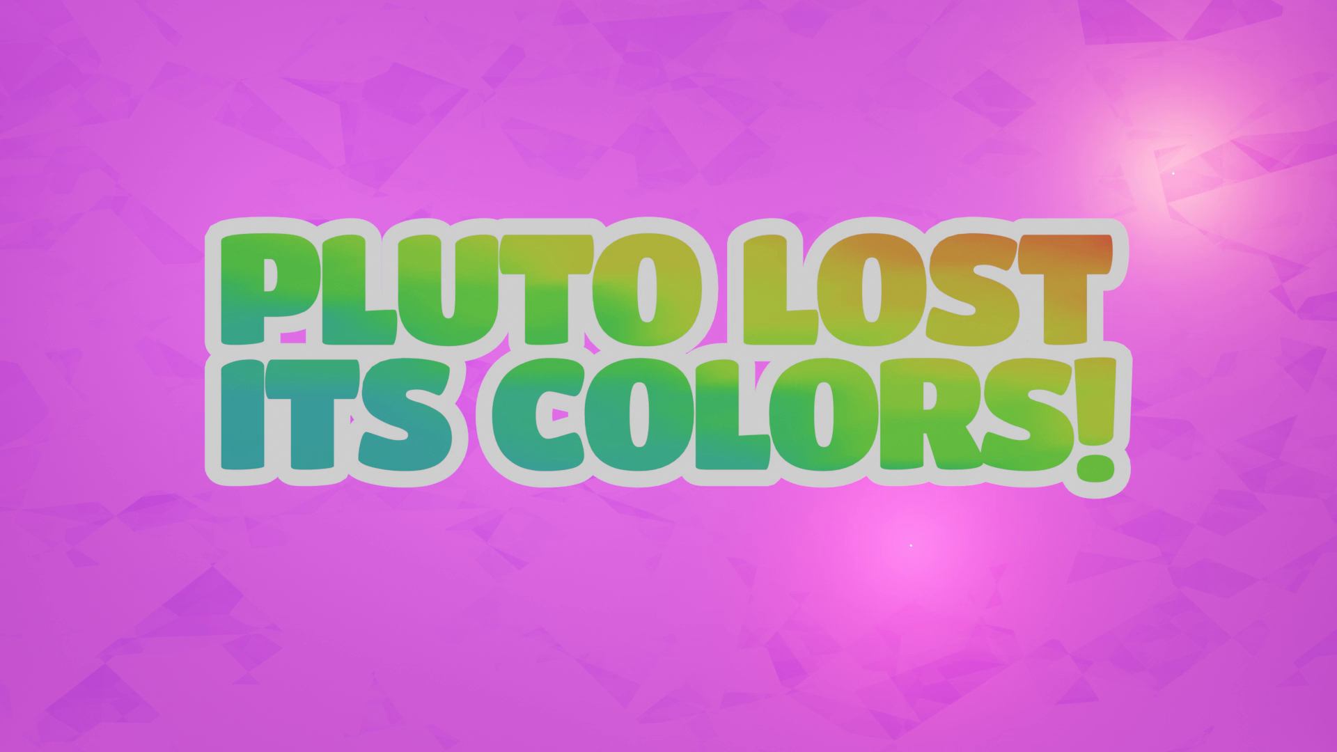 Pluto Lost Its Colors | Download and Buy Today - Epic Games Store