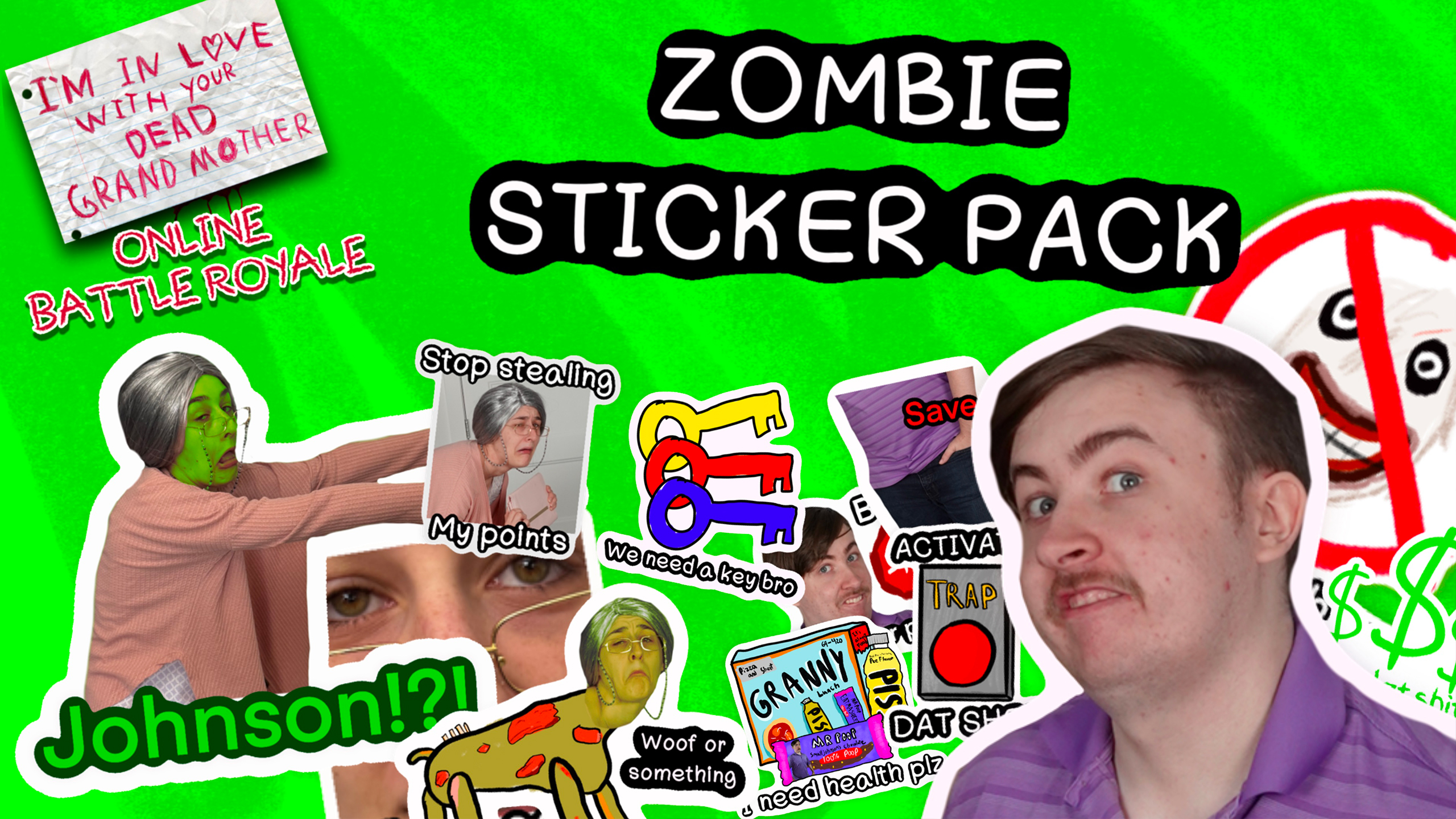 Zombie Sticker Pack - Emotes DLC - Epic游戏商城