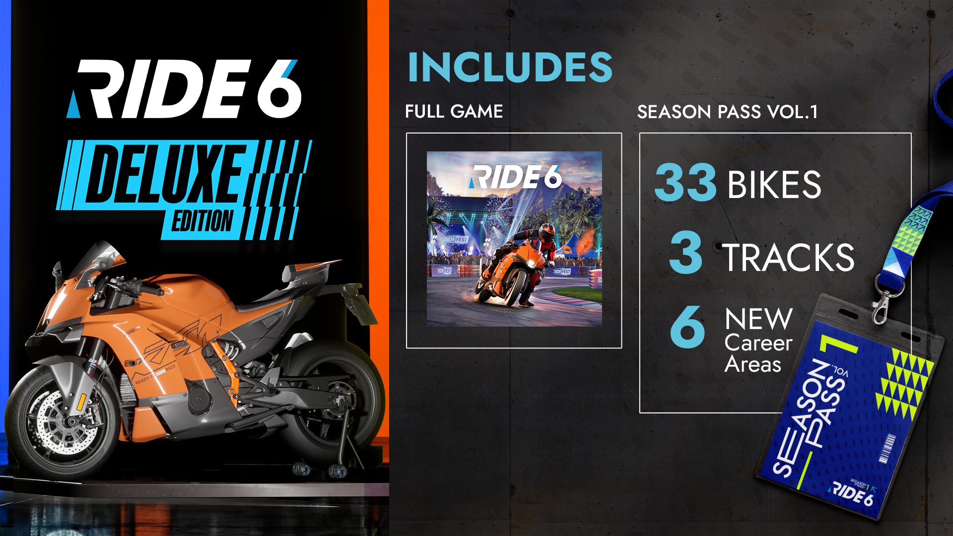 預購及預訂 RIDE 6 - Deluxe Edition—Epic Games Store