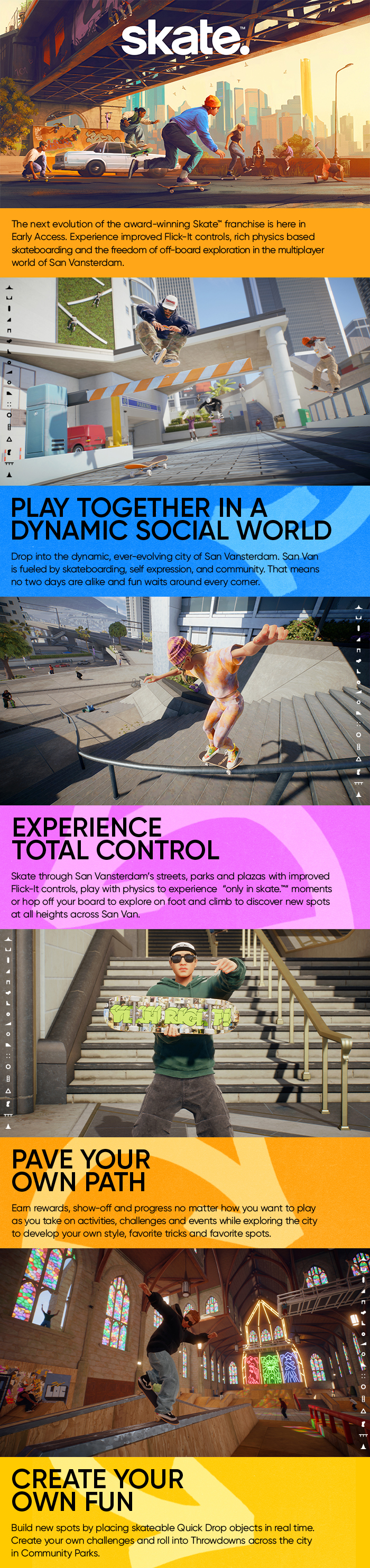 《skate.™》 | 立即至 Epic Games Store 下載並免費遊玩