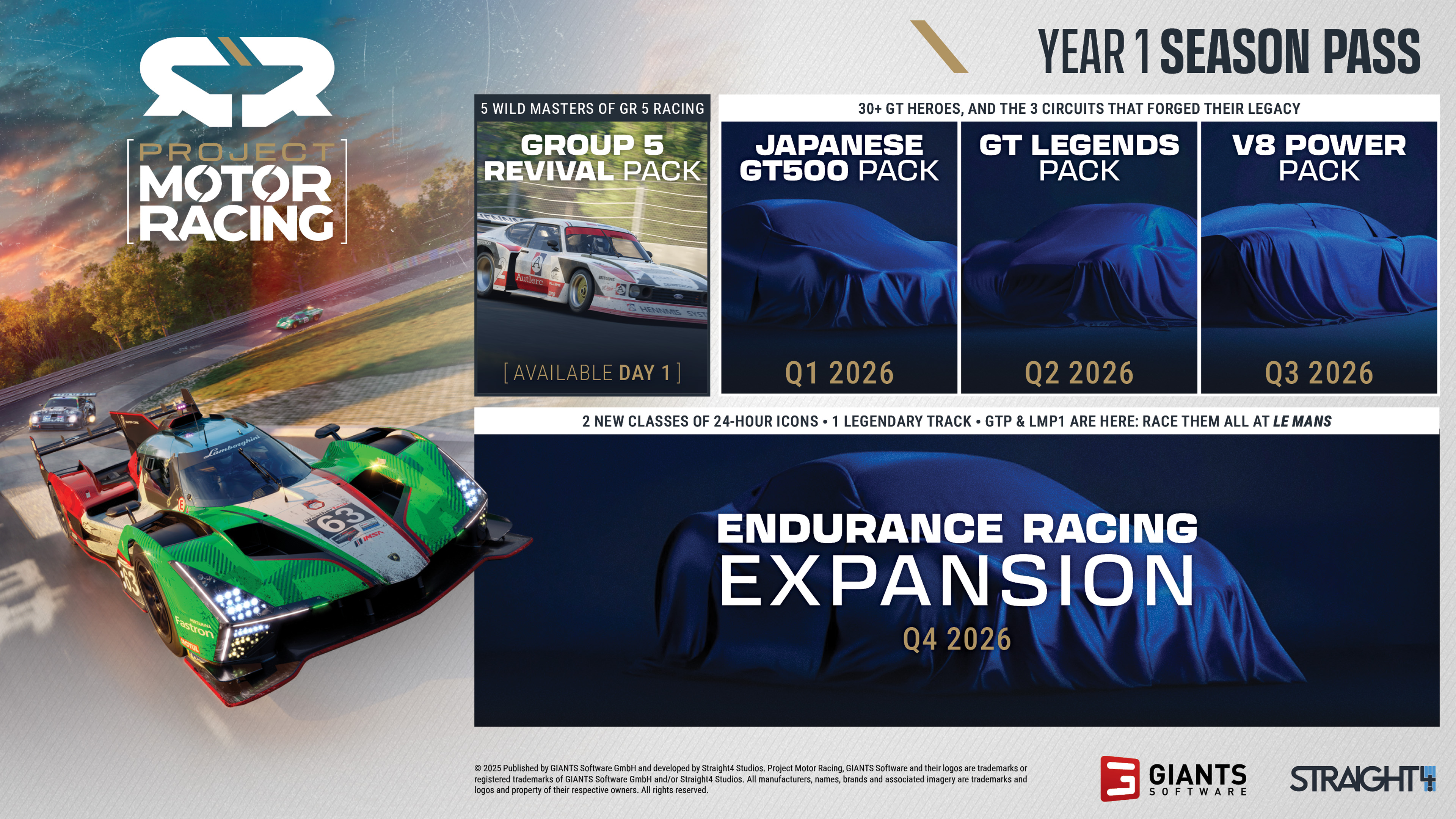 Pre-Purchase & Pre-Order Project Motor Racing: Year 1 Bundle - Epic ...