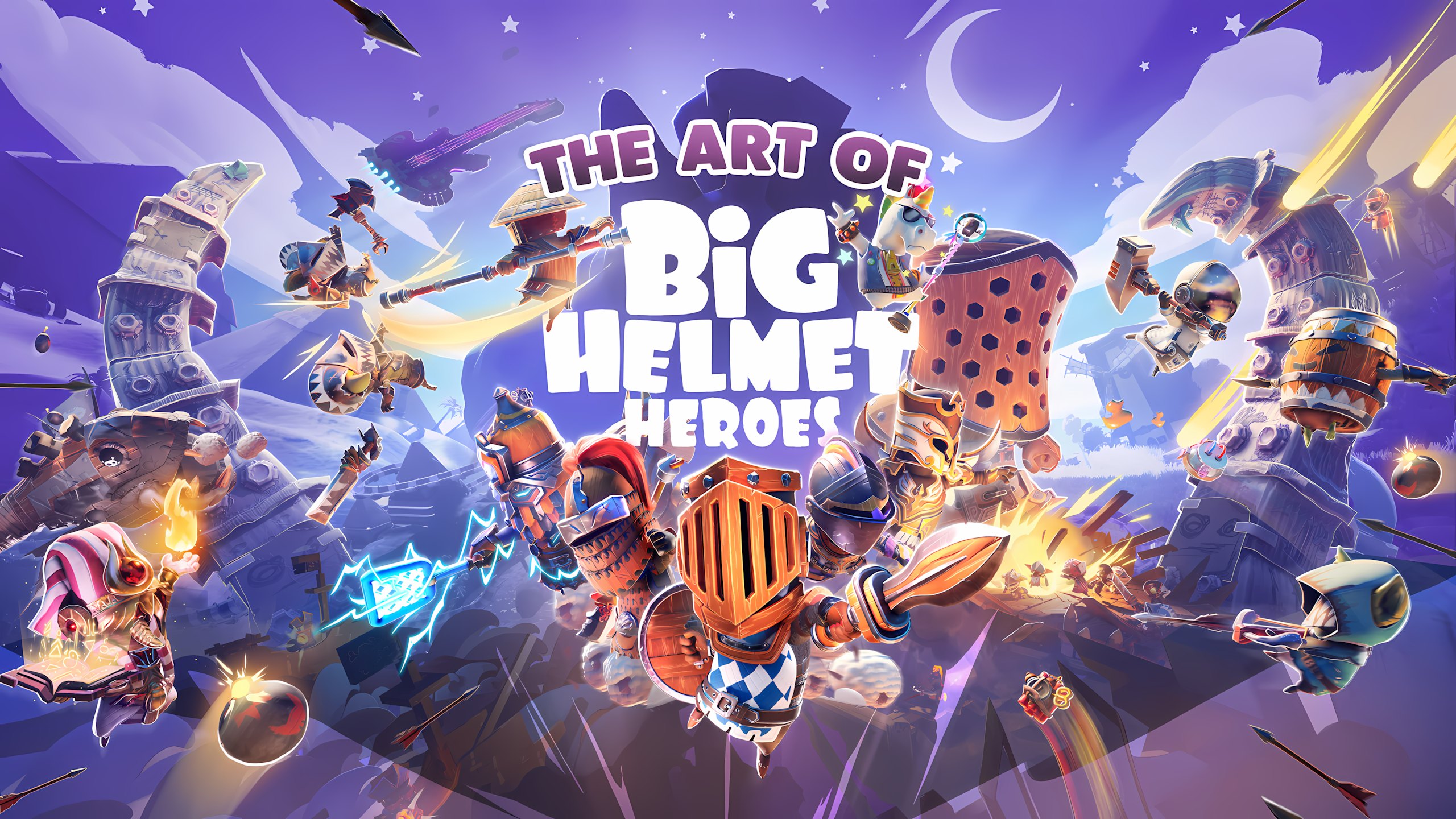 Big Helmet Heroes - Artbook — Epic Games Store