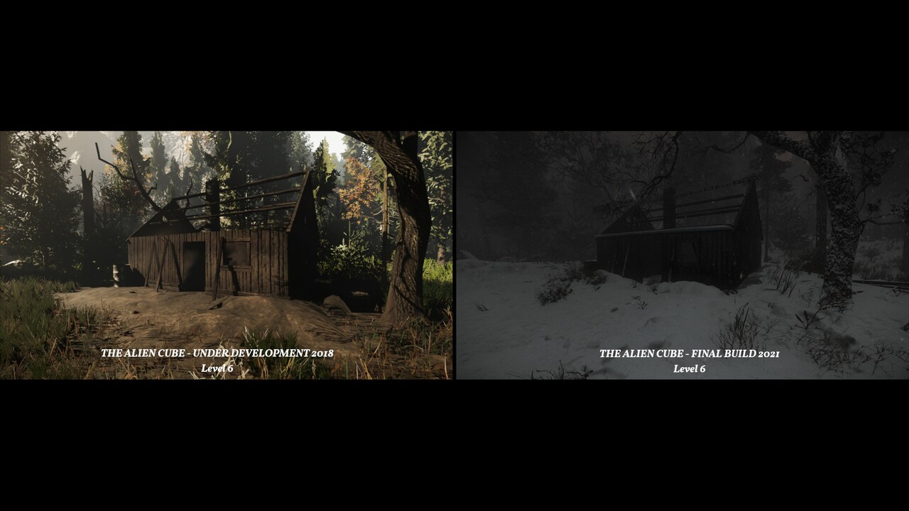 The Alien Cube - Behind the scenes - Epic Games Store