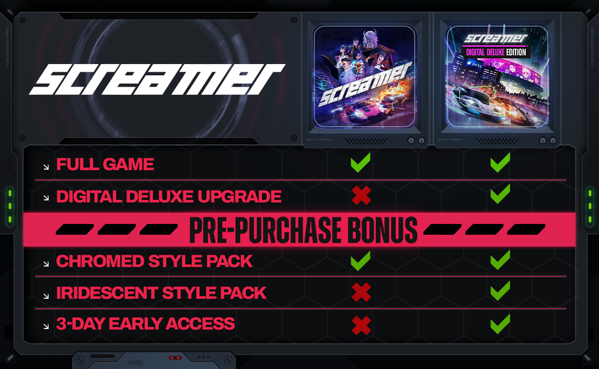 預購及預訂 Screamer - Digital Deluxe Edition—Epic Games Store