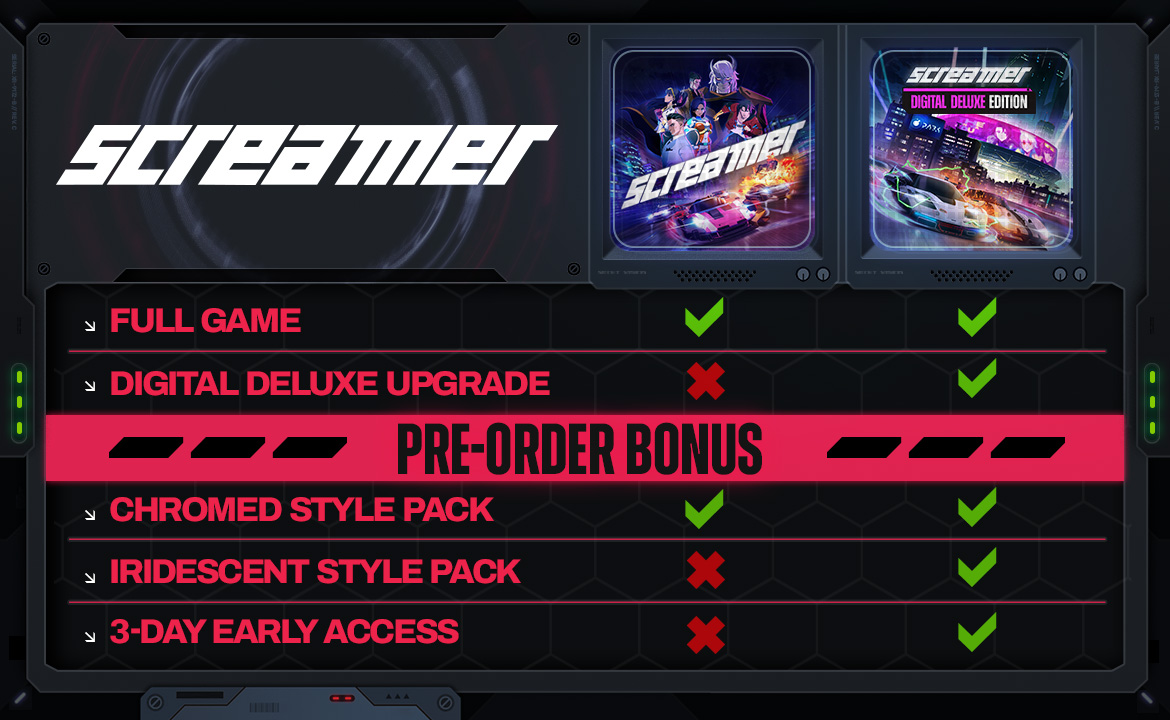 Adquire Screamer em pré-venda e faz a pré-reserva – Epic Games Store