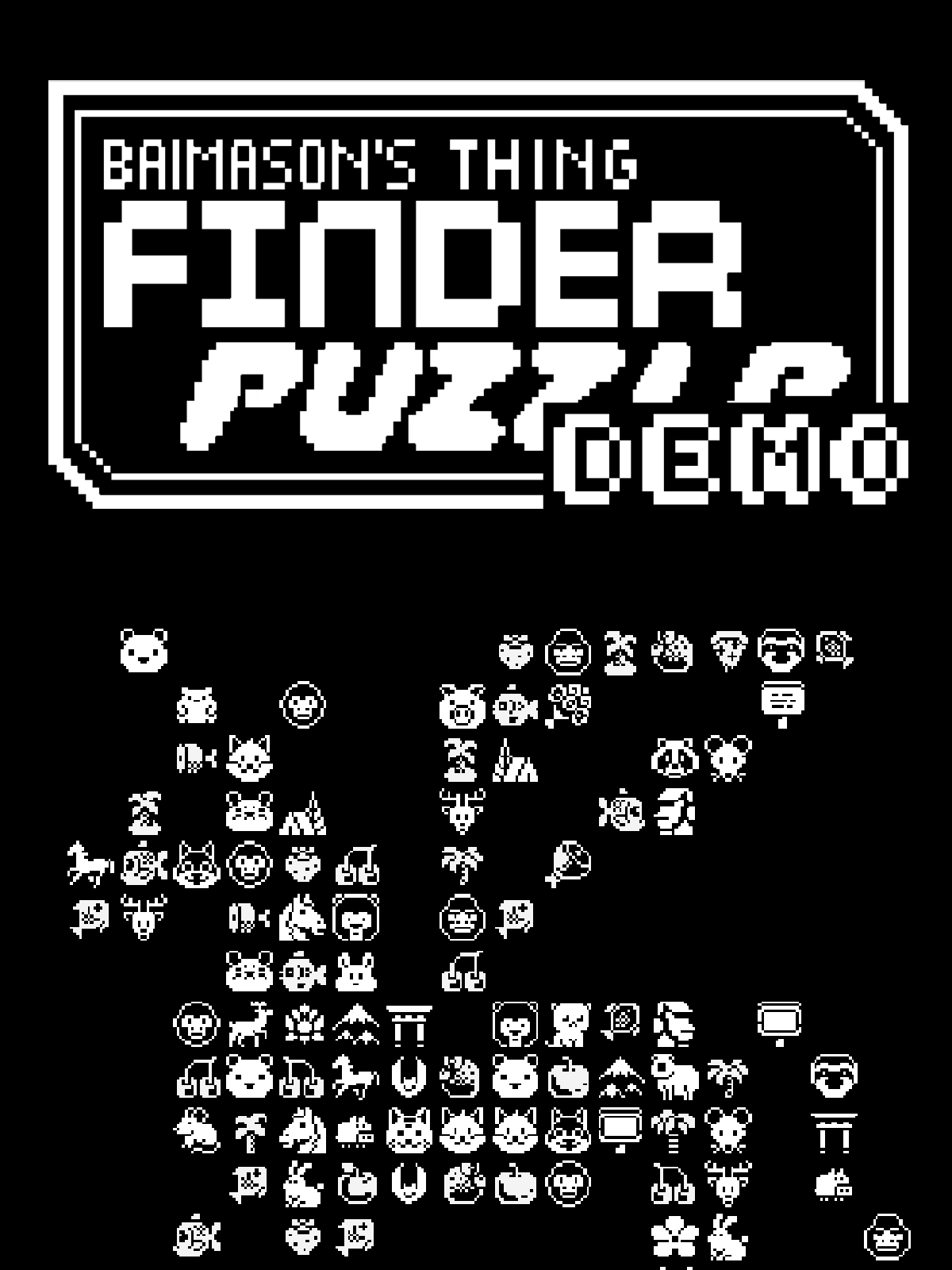 Baimason´s Things Finder Puzzle Demo Coming Soon - Epic Games Store