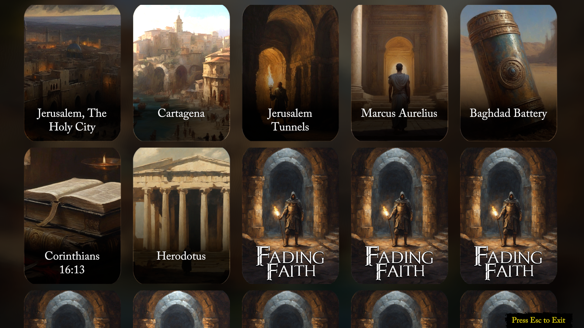 Download the Fading Faith Demo Today - Epic Games Store