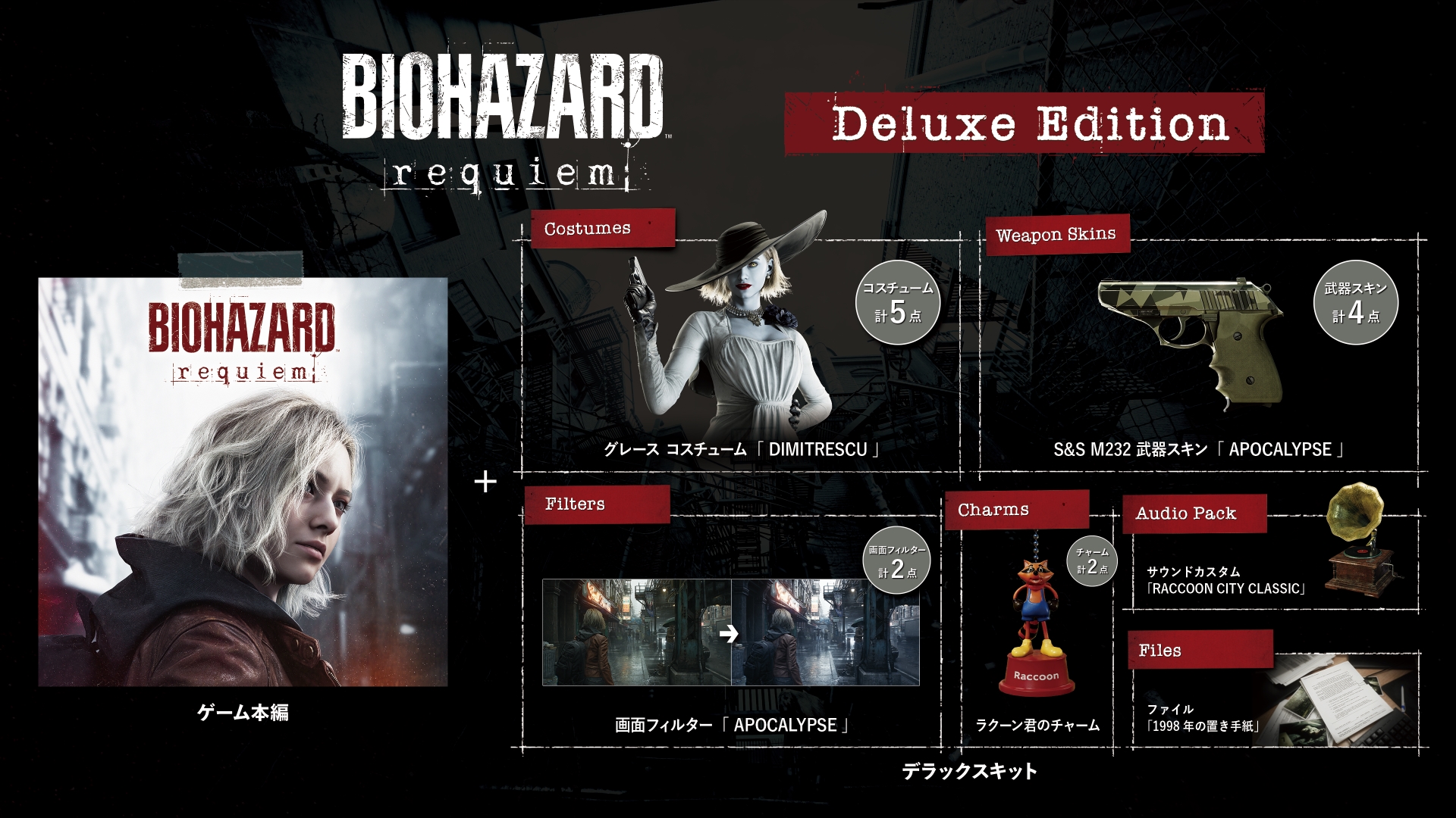 BIOHAZARD requiemを事前購入＆予約しよう - Epic Games Store