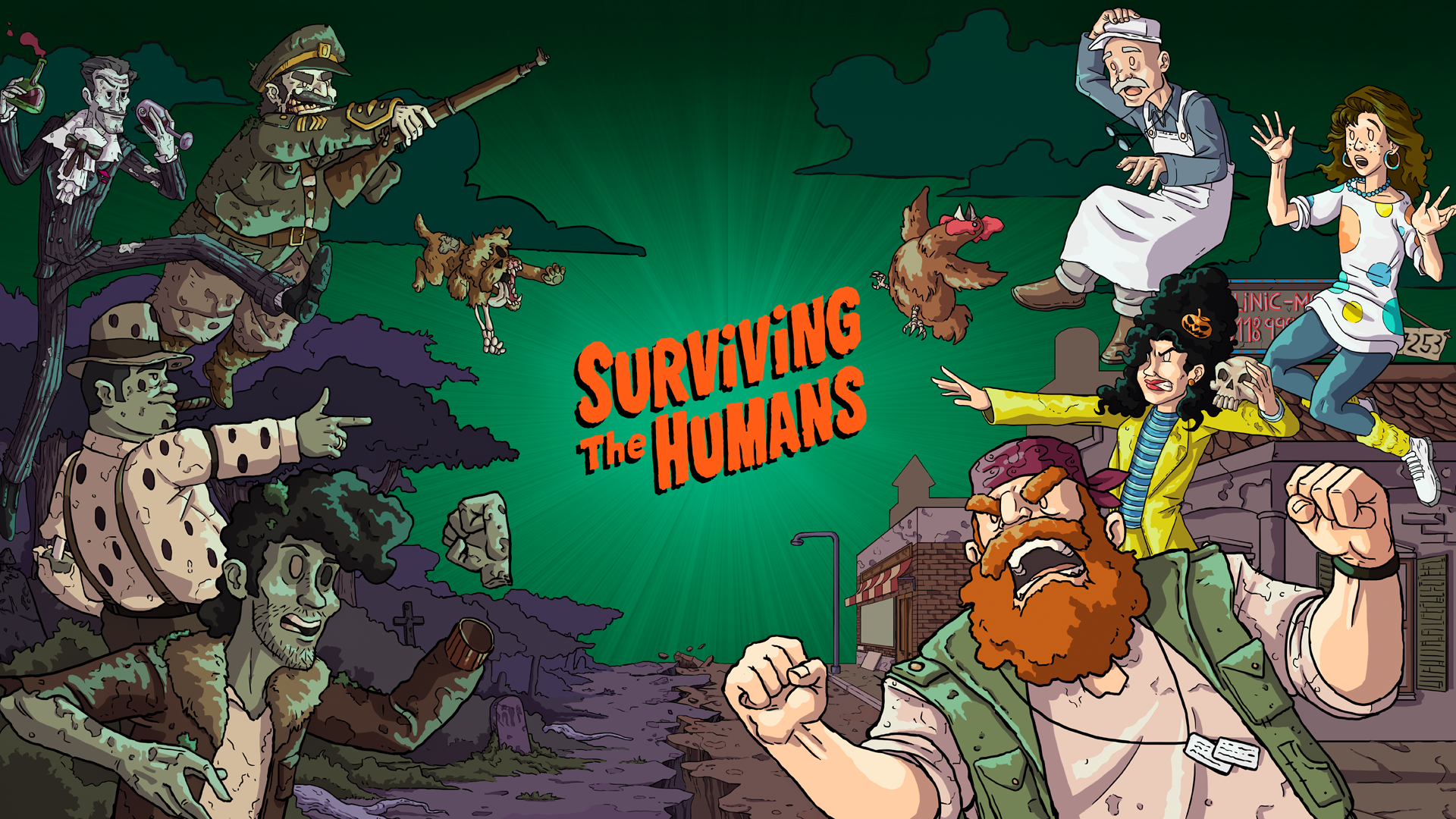 现在就下载 Surviving The Humans DEMO 吧 - Epic游戏商城