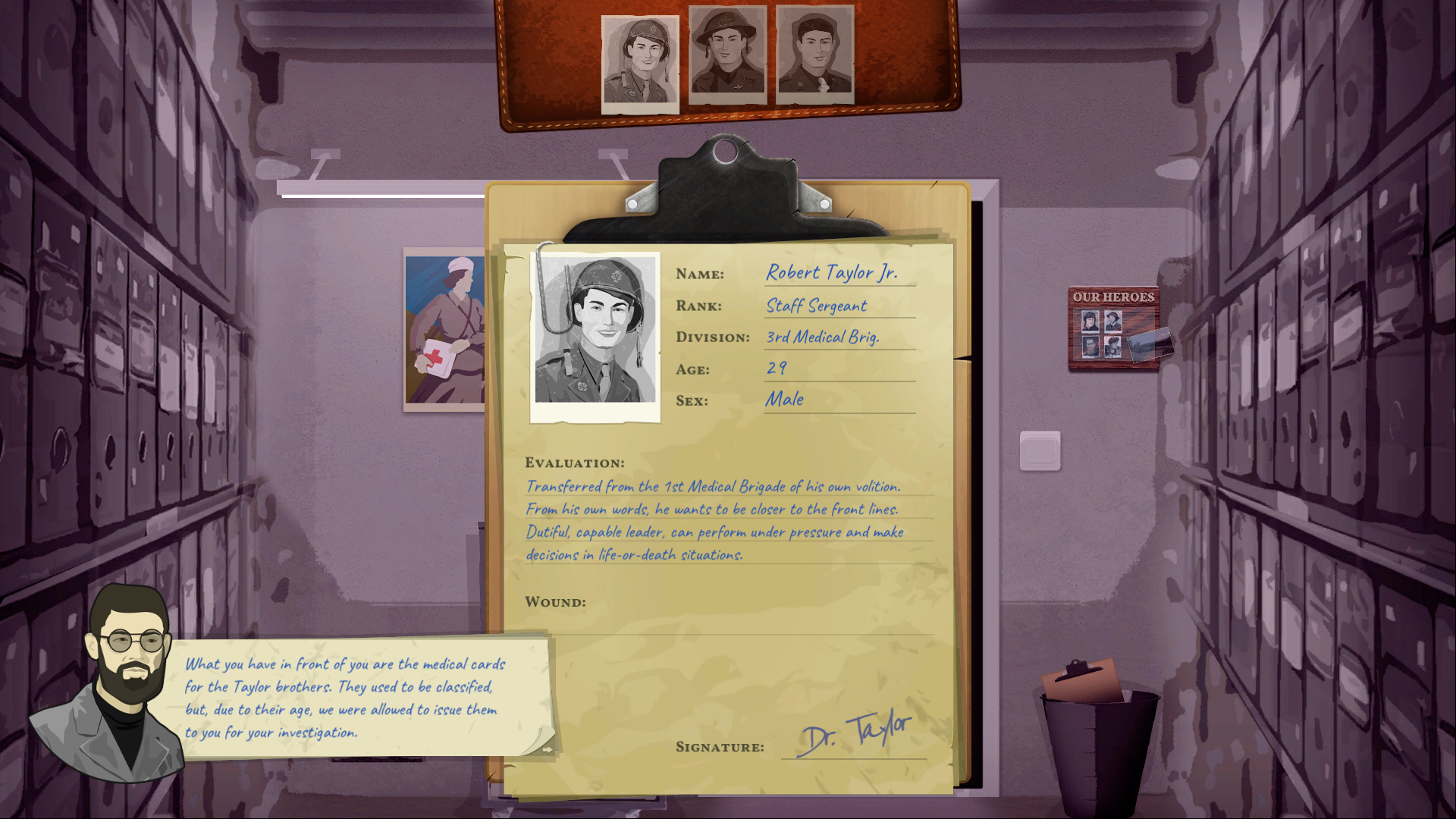 Field Hospital: Dr. Taylor's Story Chega brevemente – Epic Games Store