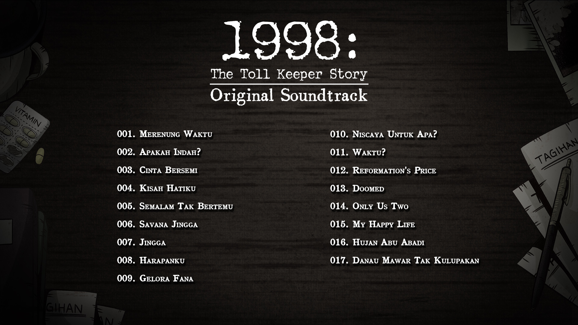 1998: The Toll Keeper Story Original Soundtrack em breve - Epic Games Store